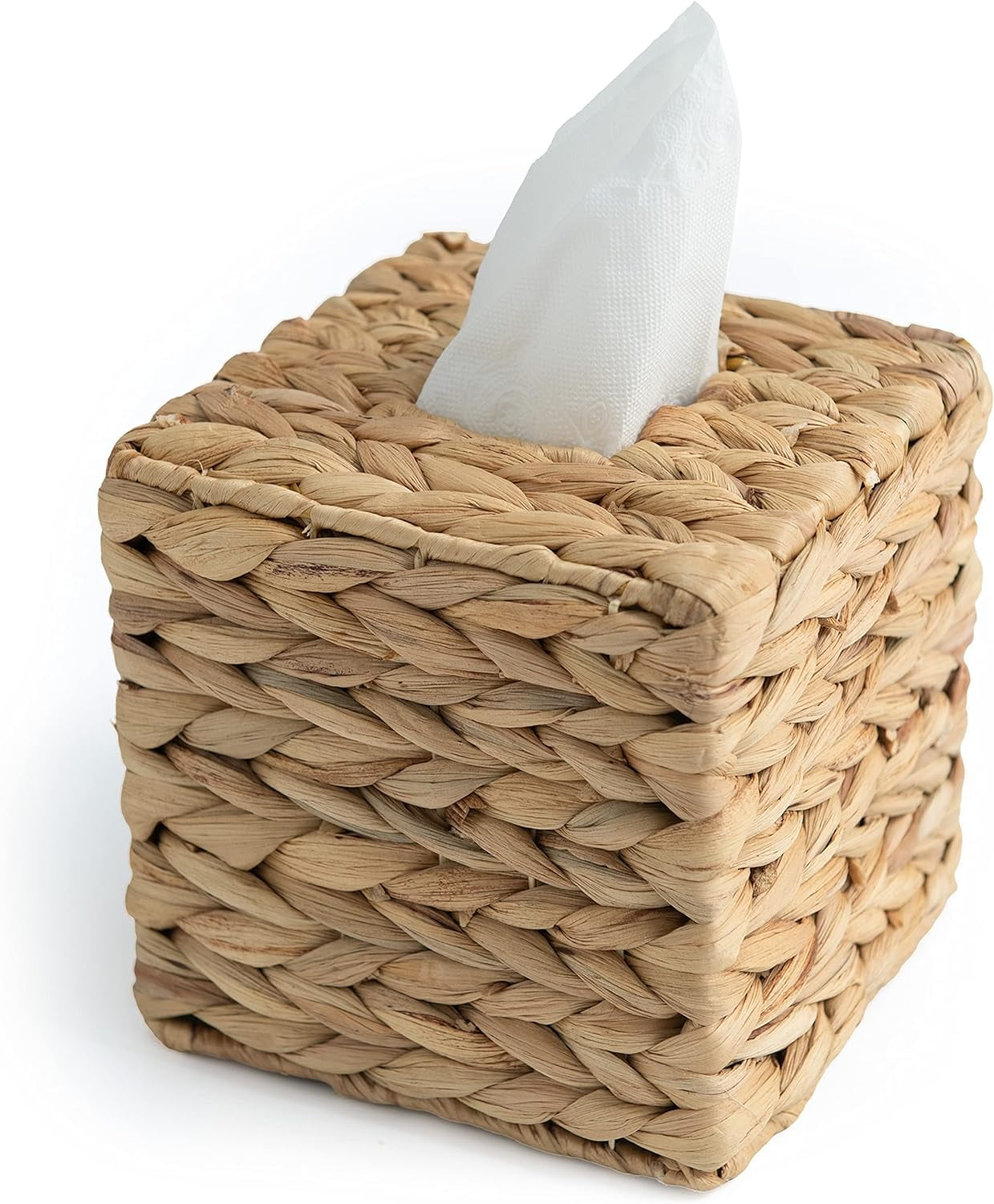 Tissue Box Holder - Tissue Box Cover - Wicker Tissues Cube Box Cover ...