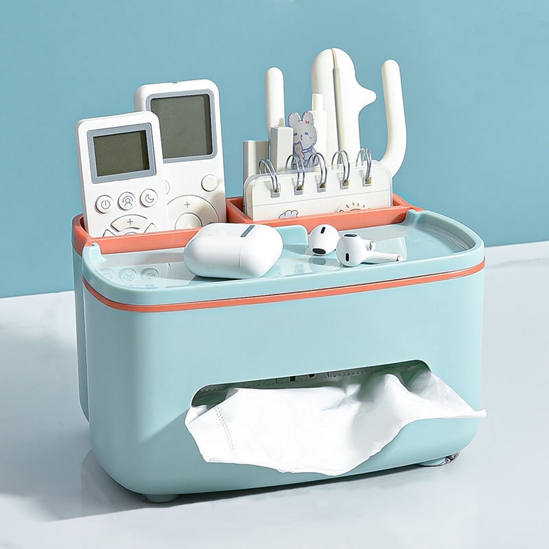 Tissue Box Living Room Kitchen Napkin Holder Desktop Remote Control ...