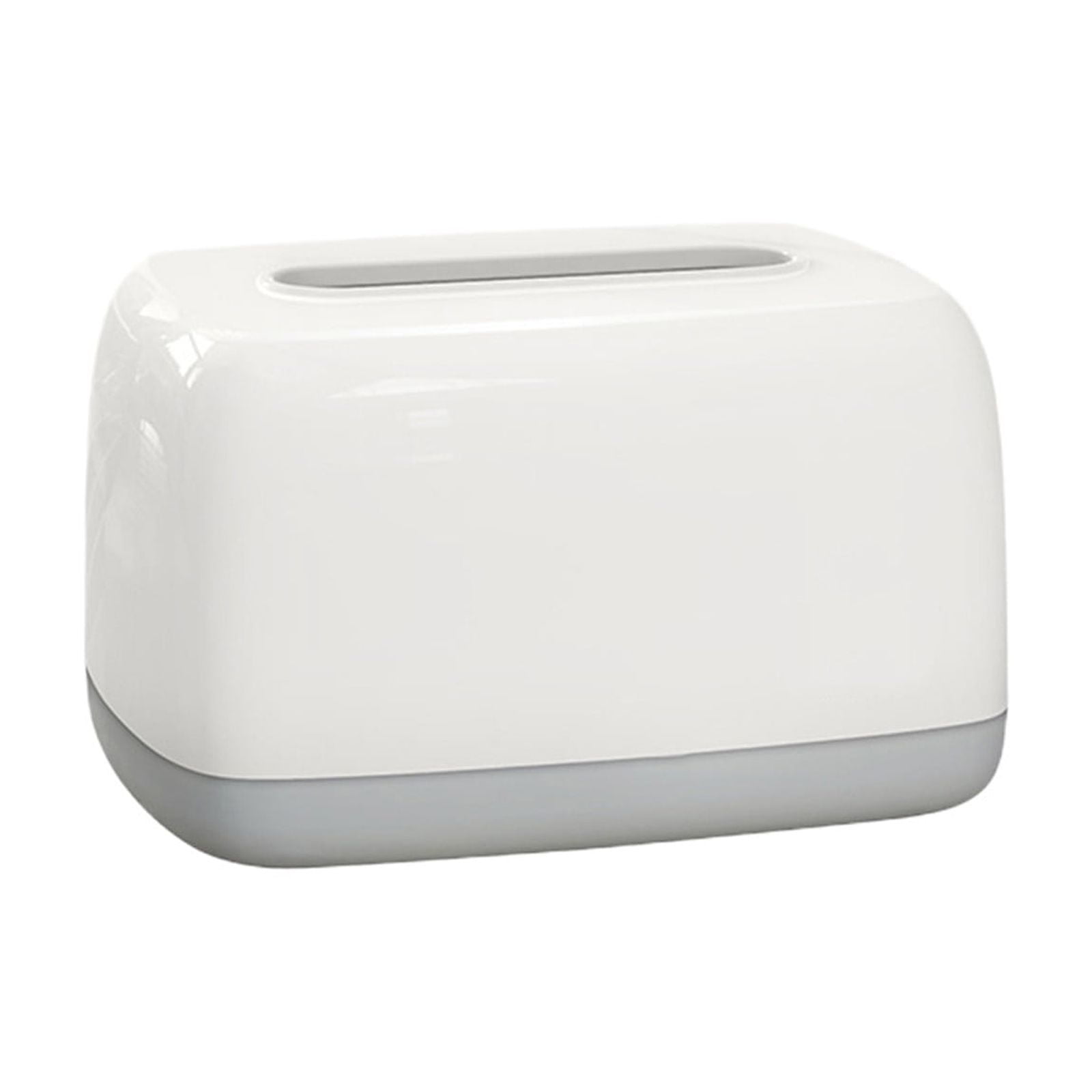 Tissue Box With Built-In Spring, Pink Plastic Home Bedroom Desktop ...