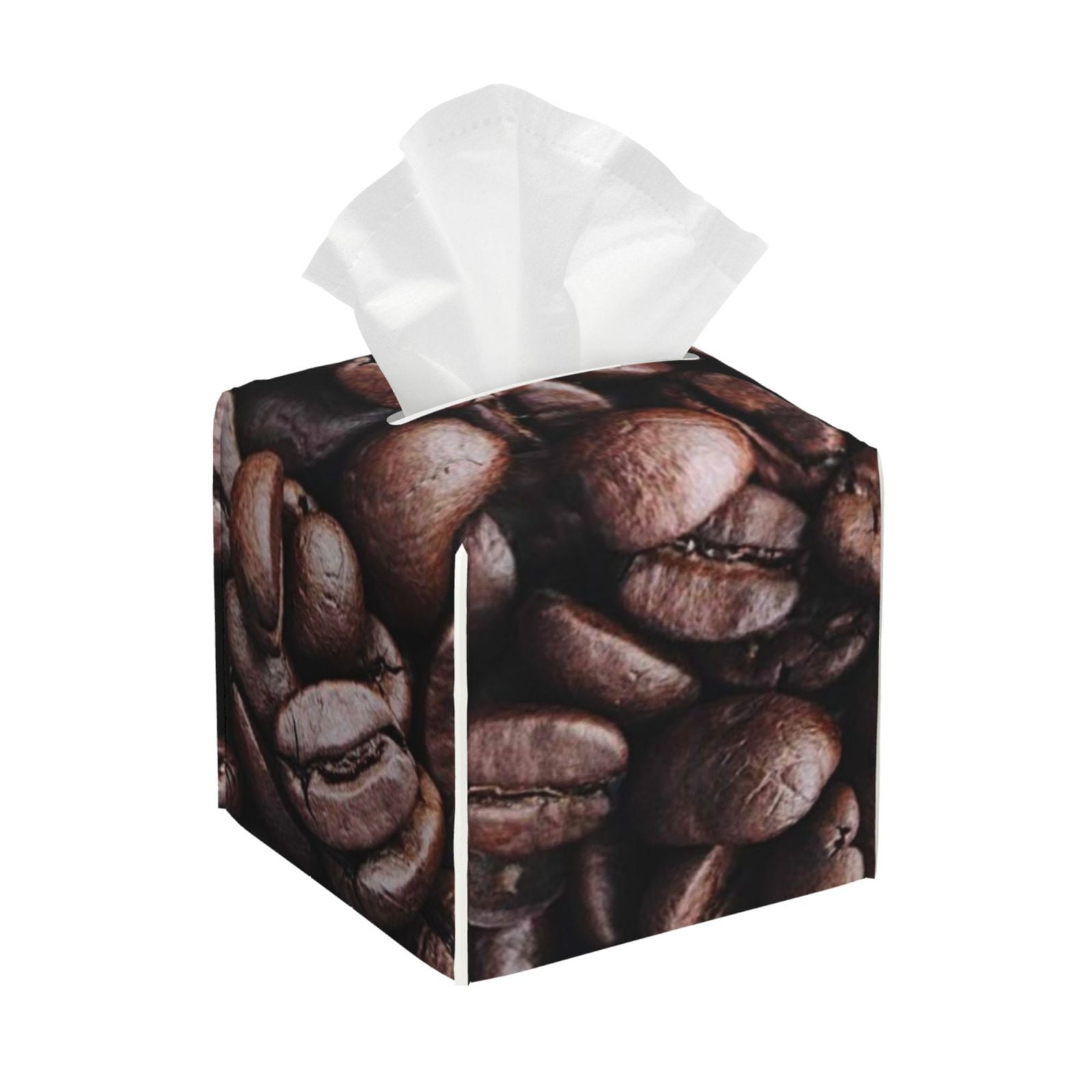 Tissue Coffee Bean Box Cover Holder, Square by Xecao - Leather ...
