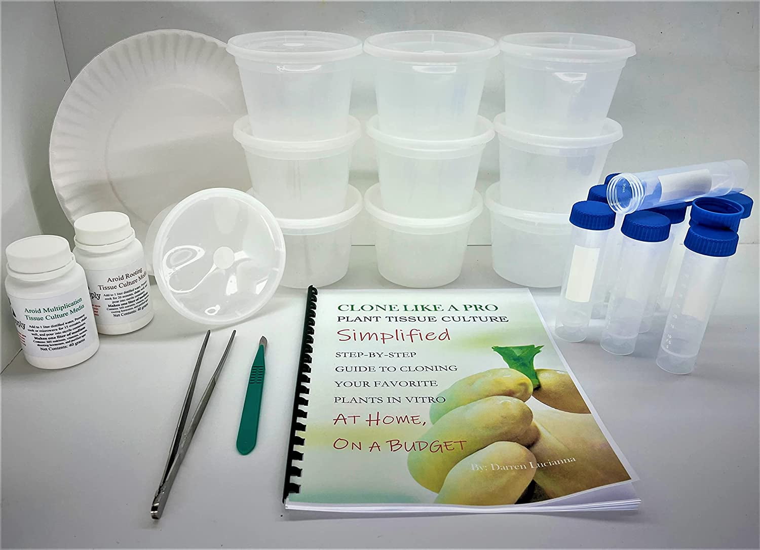 Tissue Culture cloning kit for aroids Such as monsteras, alocasias, or ...