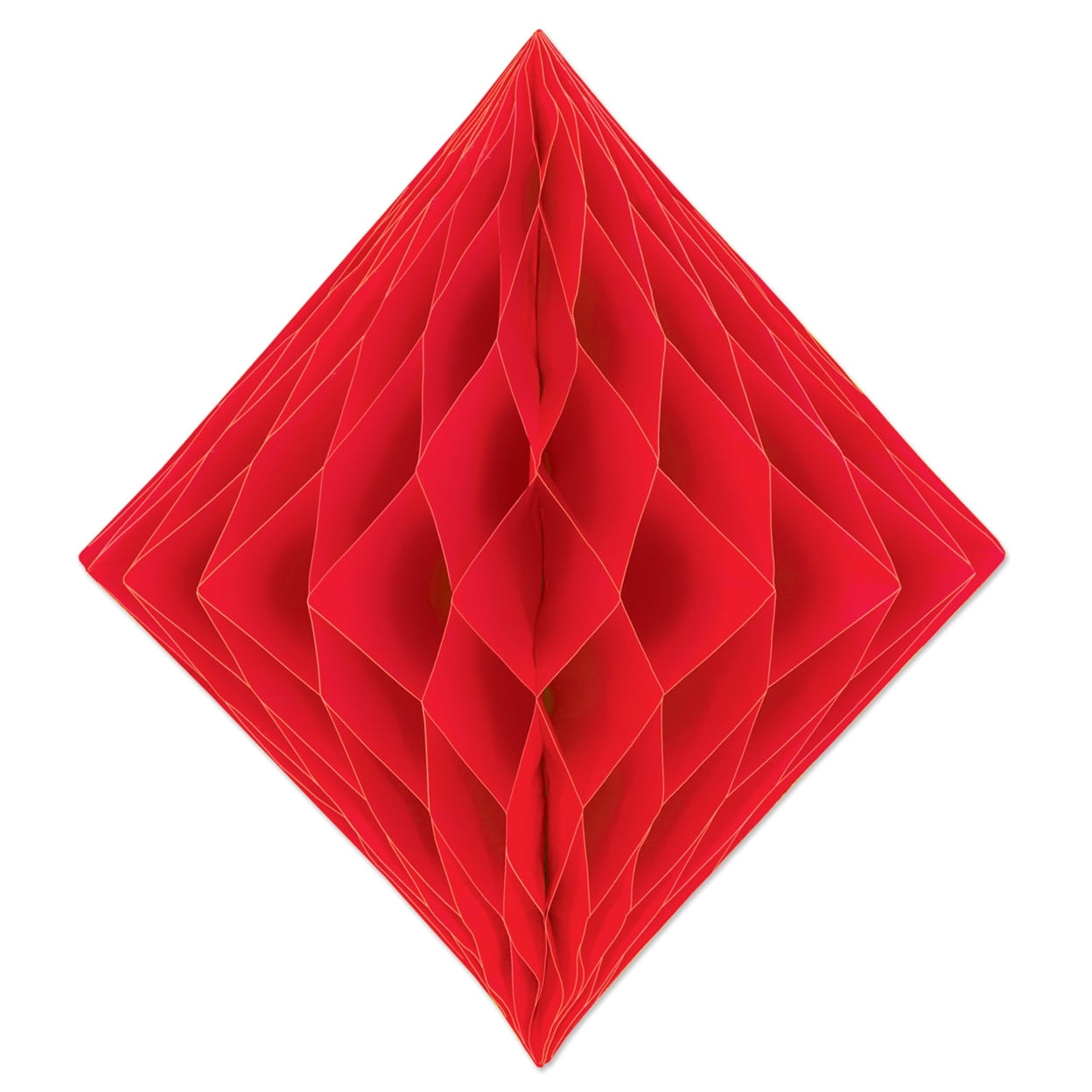 Tissue Diamond 12 1 By 2"- 12 Pack(1 Per Package)- Red - Walmart.com