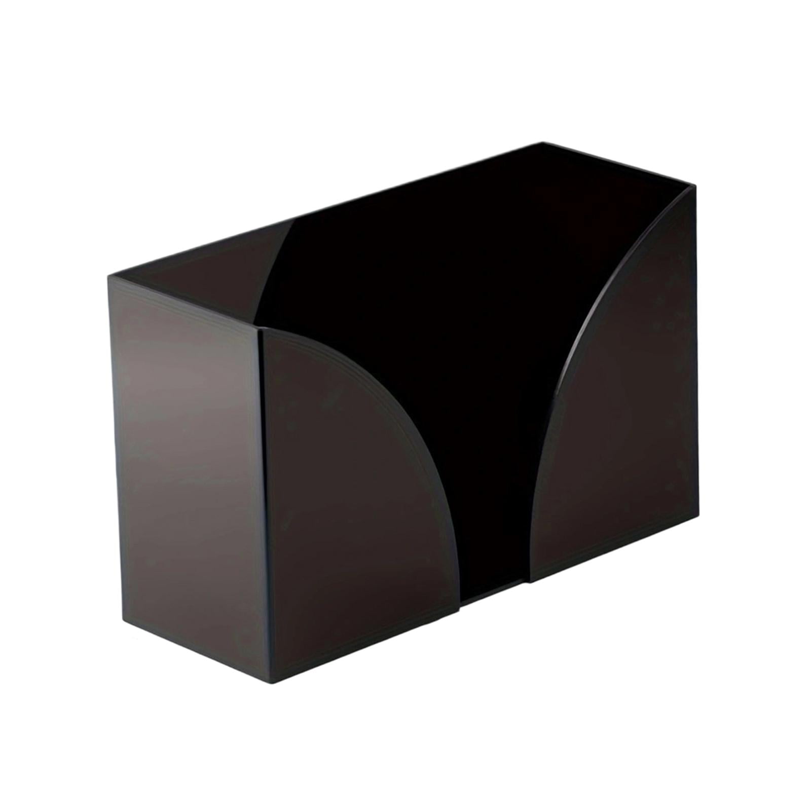 Tissue Dispenser Stand Acrylic Napkin Storage Compact Size for Indoor ...
