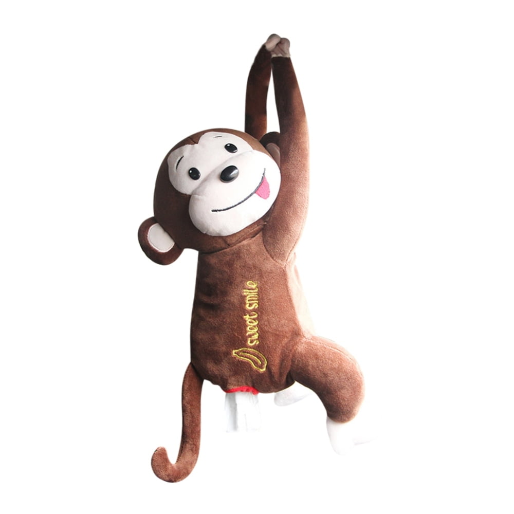 Tissue Dispenser for Car Creative Monkey Tissue Box Cartoon Tissue ...