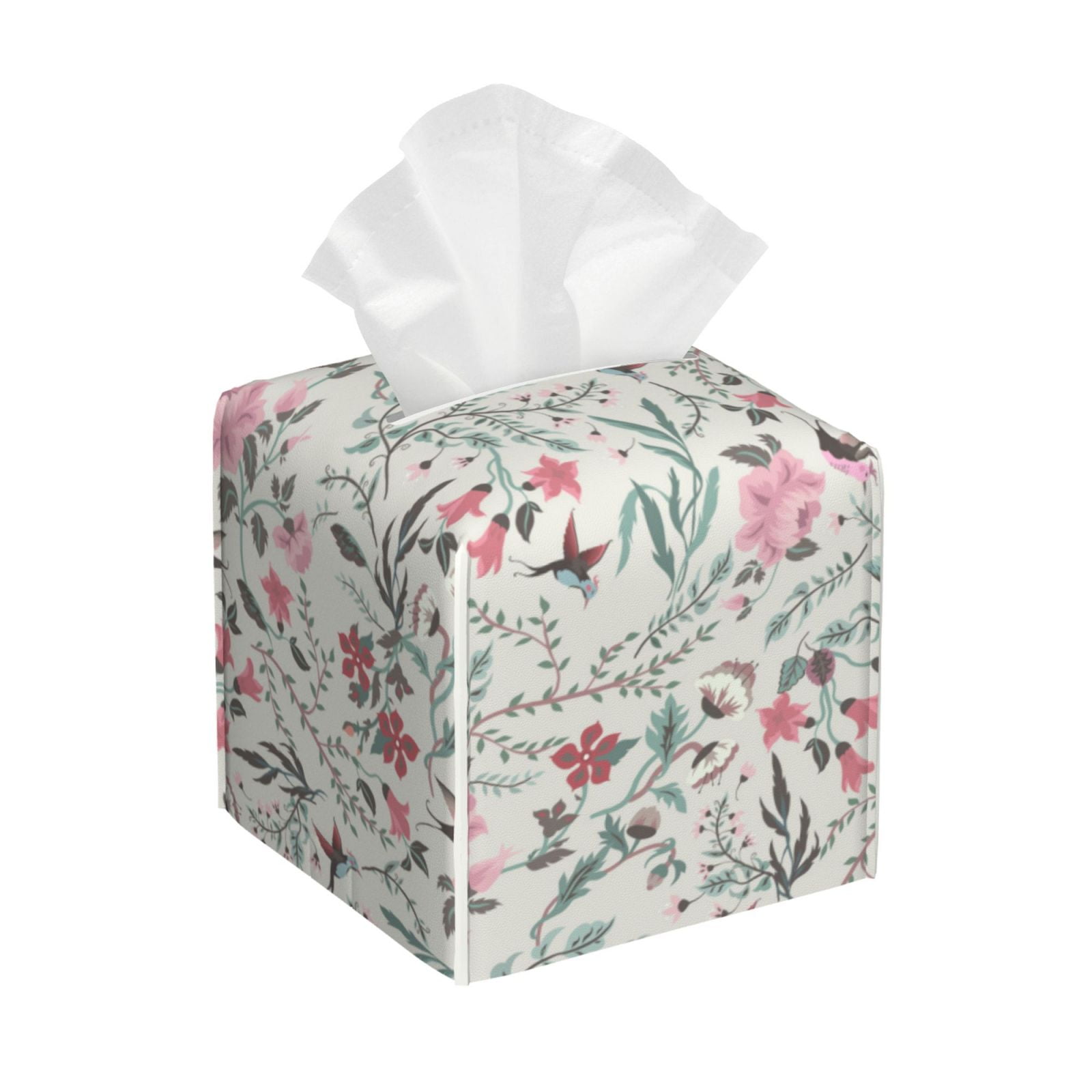 Tissue Fairy Floral Box Cover Holder, Square by Xecao - Leather ...
