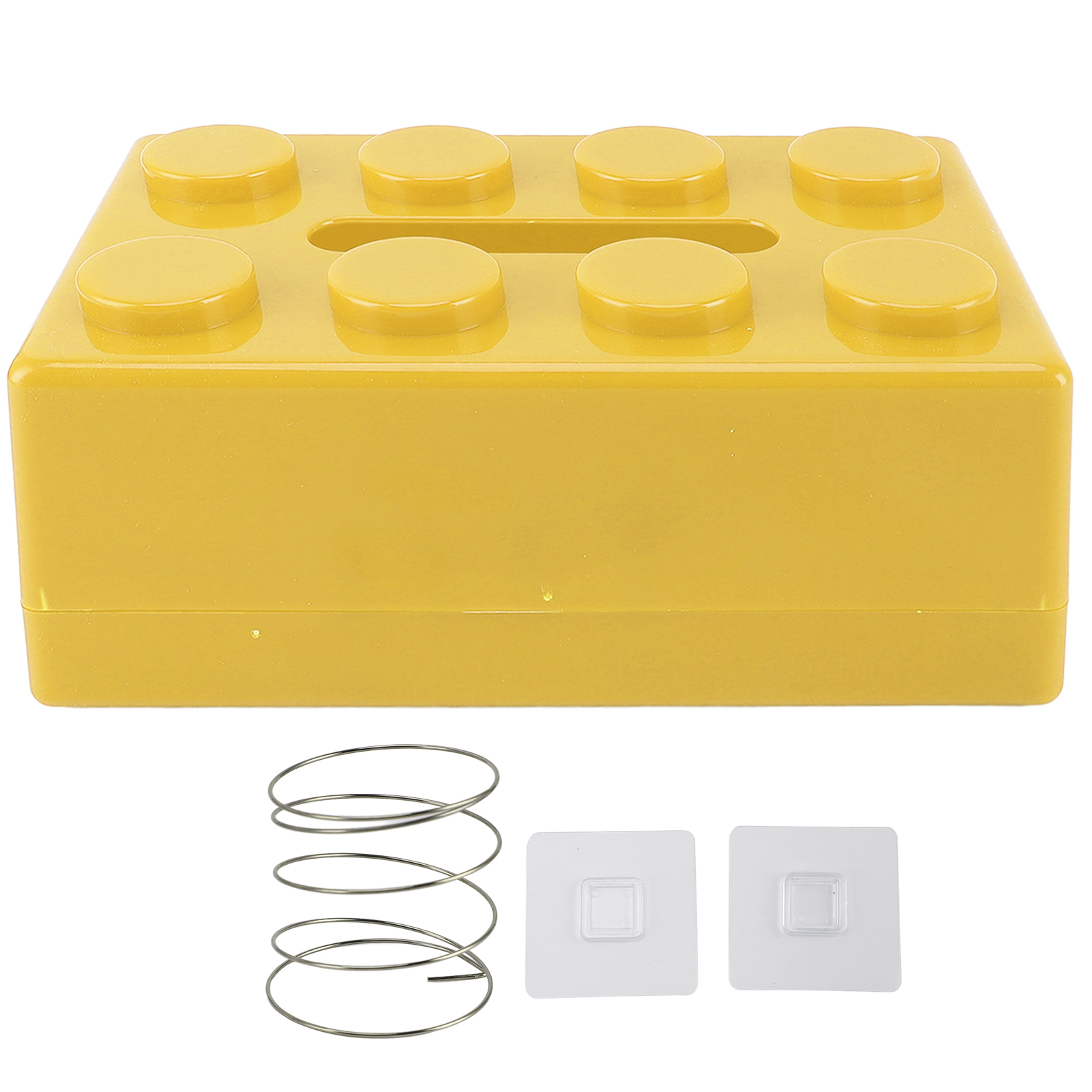 Tissue Holder Box, Ample Capacity ABS Iron Facial Tissue Box Cover Easy ...