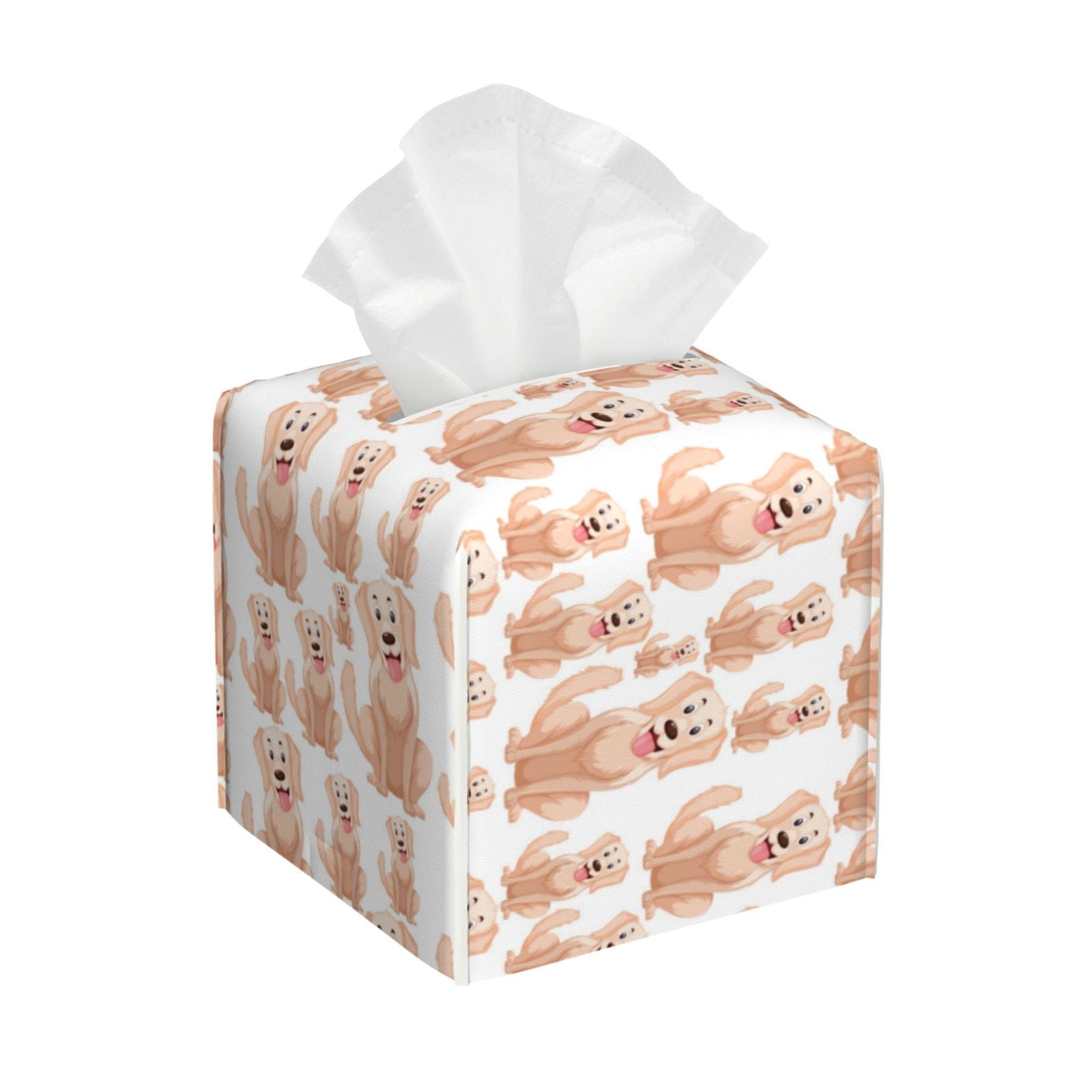 Tissue Labrador Retriever Dog Box Cover Holder, Square by Xecao ...
