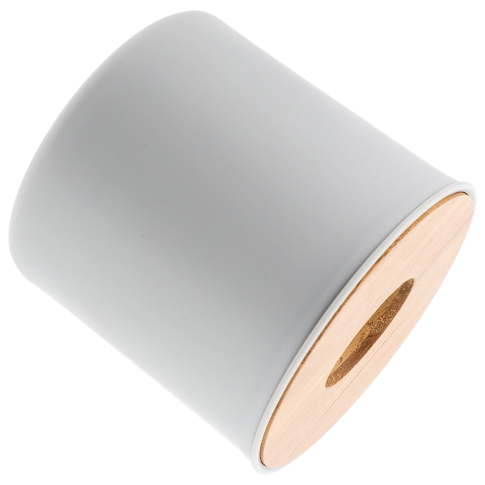 Modern Style Reusable Round Tissue Box Decorative Napkin Holder Paper ...