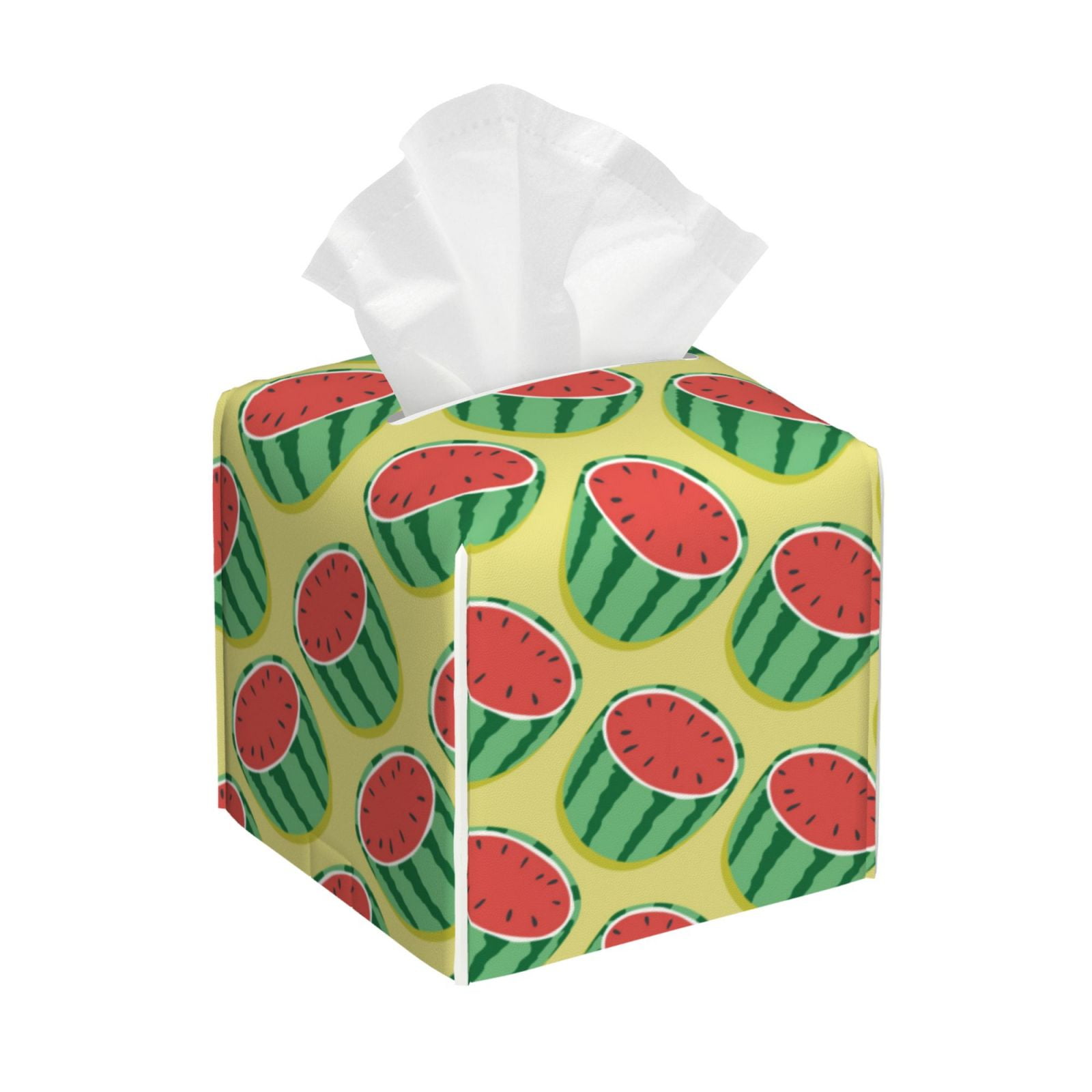 Tissue Summer Watermelon Box Cover Holder, Square by Xecao - Leather ...