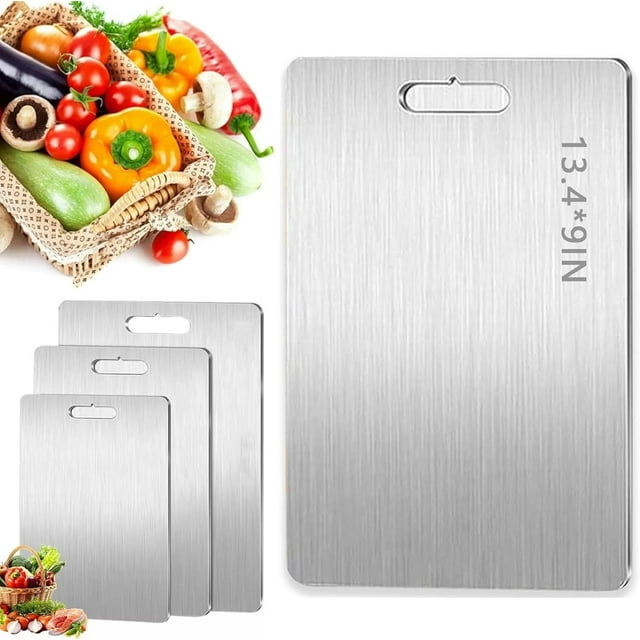 Tita Chef Titanium Cutting Boards for Kitchen, 2025 Upgraded Double ...