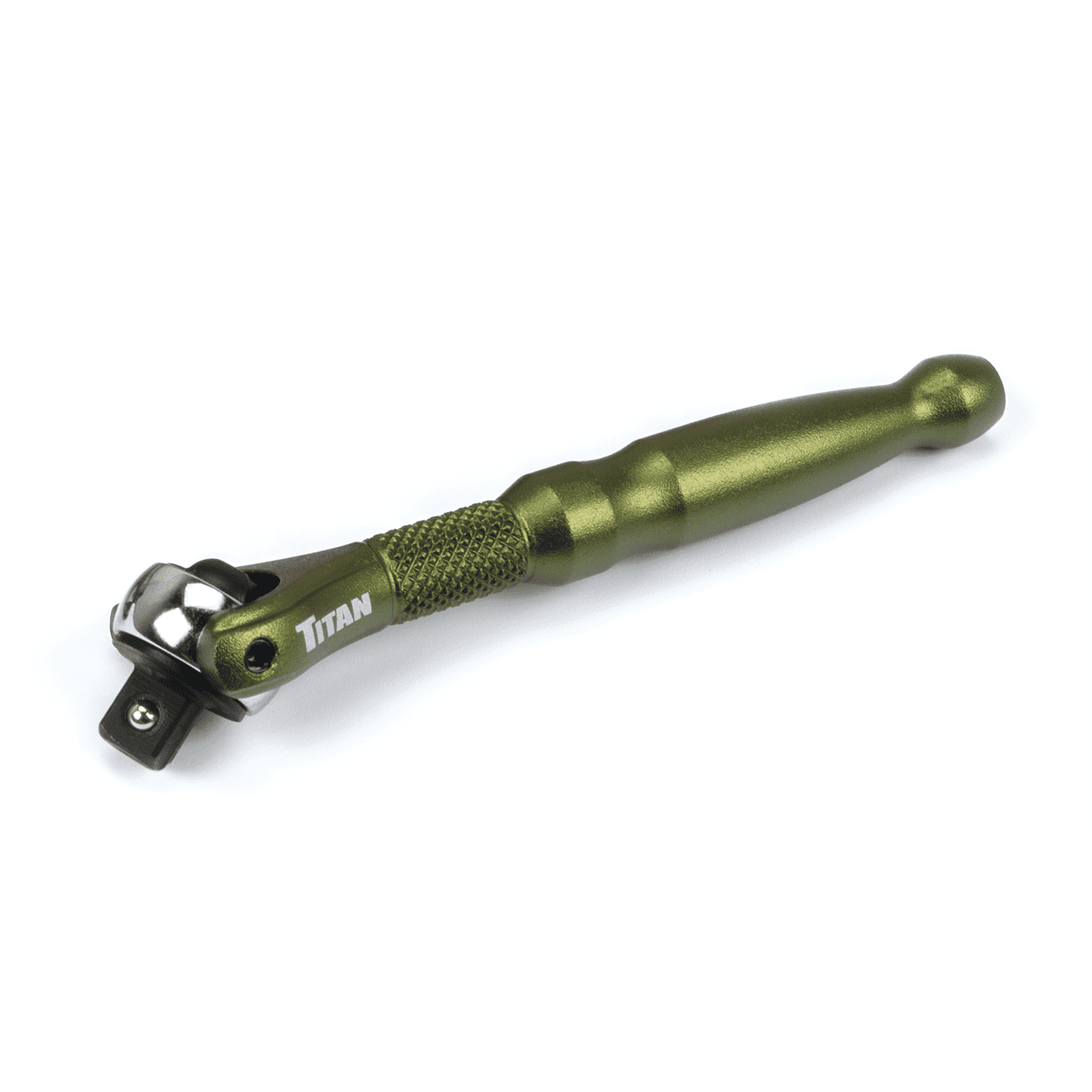 Titan 1/4 in. Drive Aluminum Swivel Head Micro Ratchet - Walmart.com