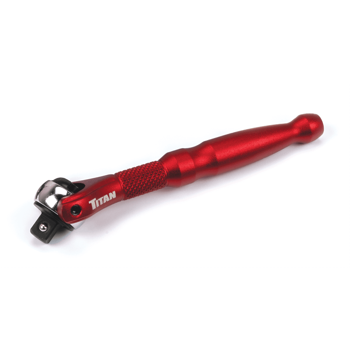 Titan 1/4 in. Drive Aluminum Swivel Head Micro Ratchet - Walmart.com
