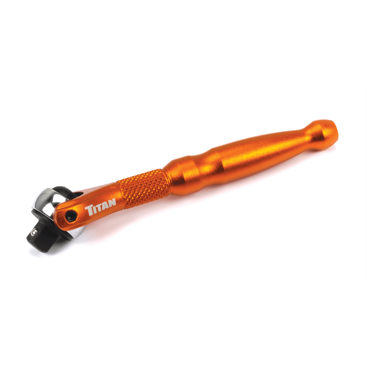 Titan 1/4 in. Drive Aluminum Swivel Head Micro Ratchet - Walmart.com