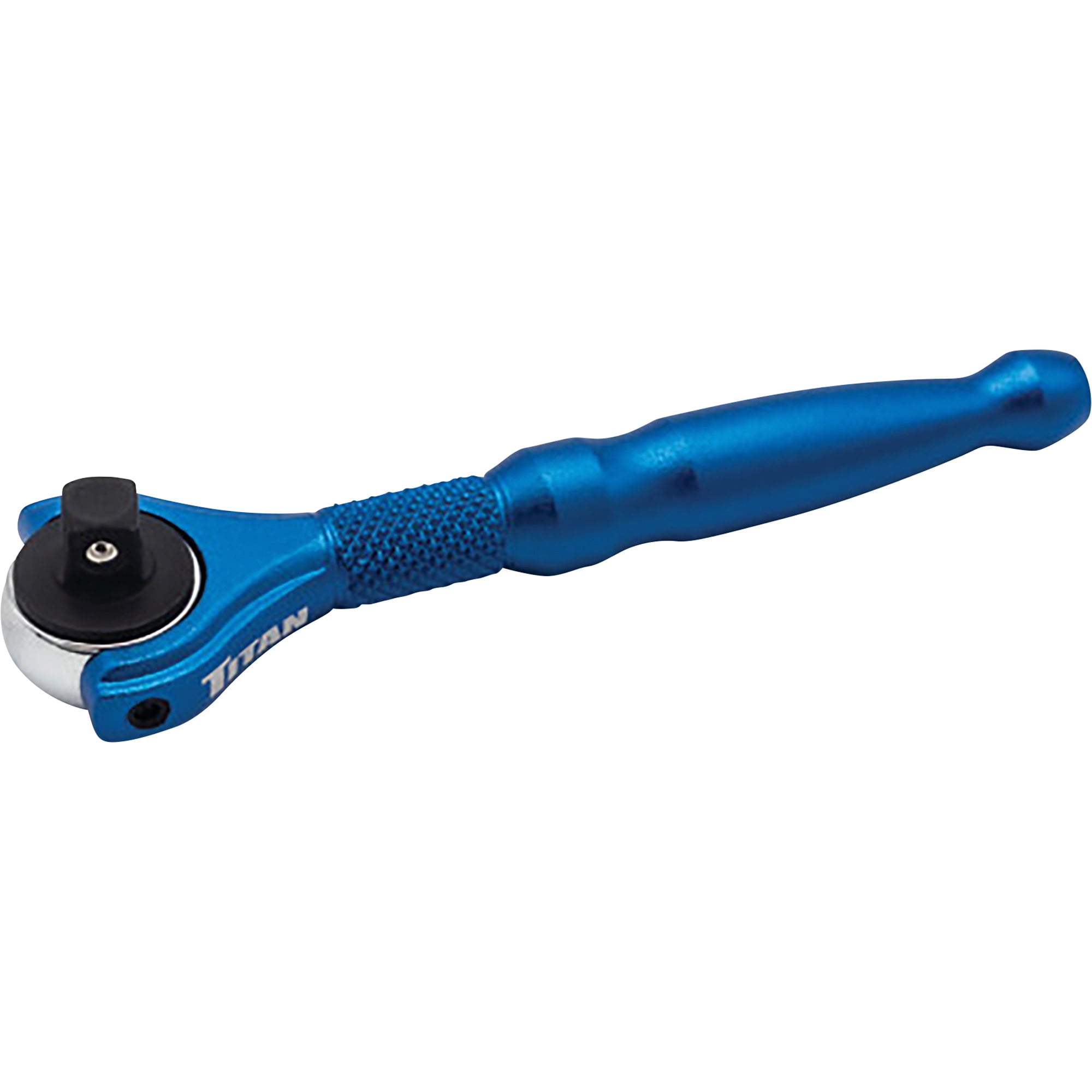 Titan 1/4in.-Drive Swivel Head Micro Ratchet - 90 Tooth - Walmart.com