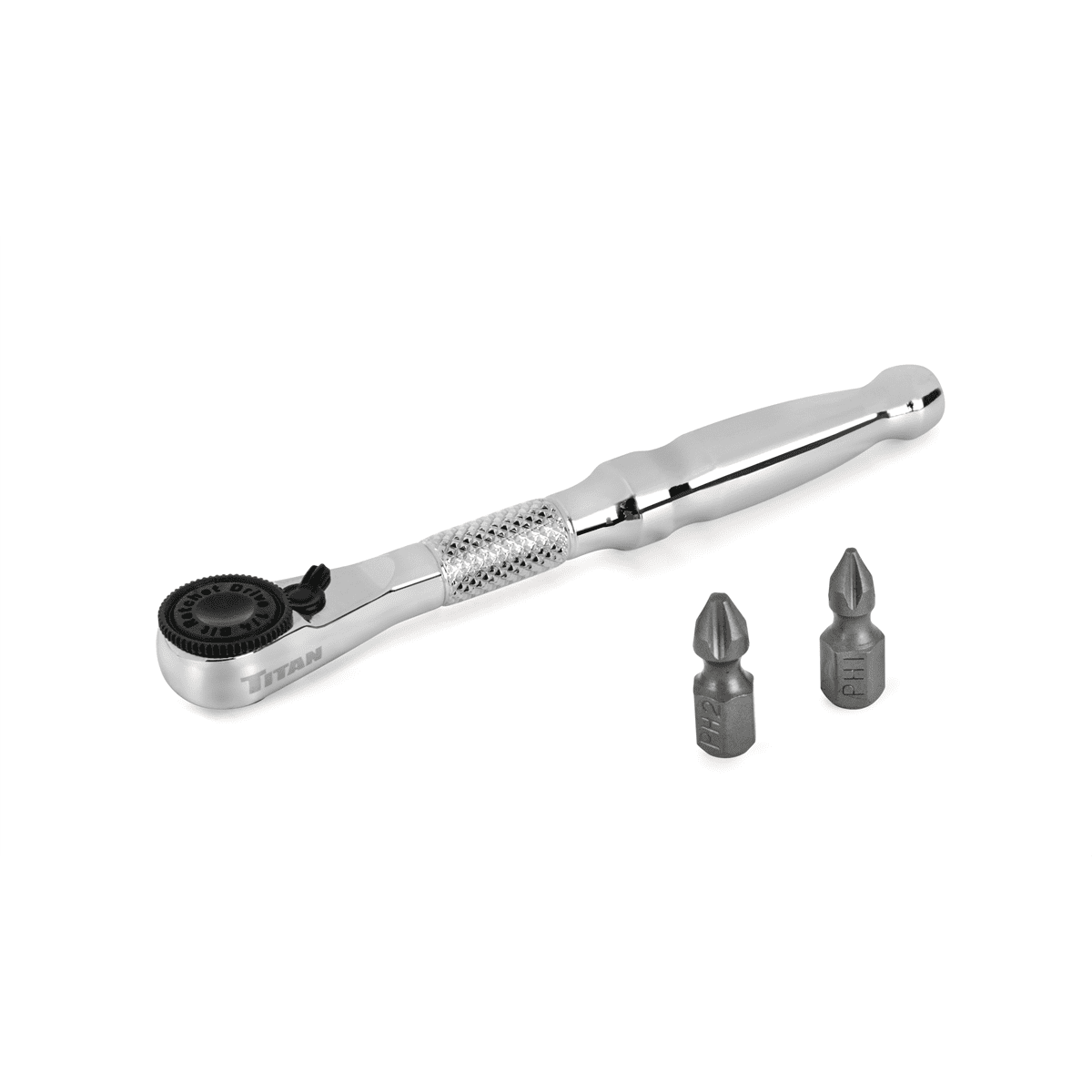 Titan 11333 1/4 In. Drive Micro Ratcheting Bit Driver - Walmart.com