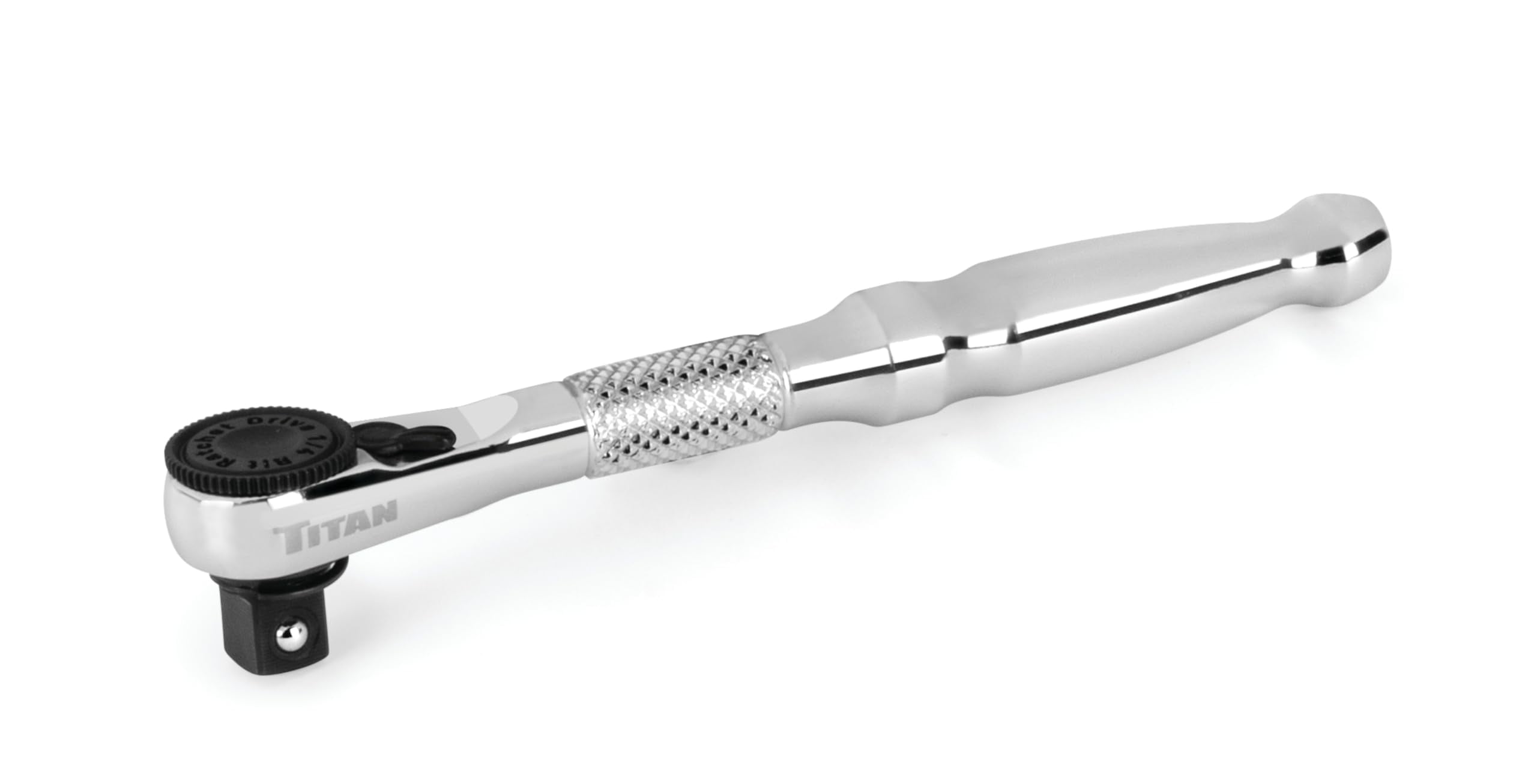 Titan 11334 1/4-Inch Drive x 4-1/8-Inch 60-Tooth Ultra Low Profile ...