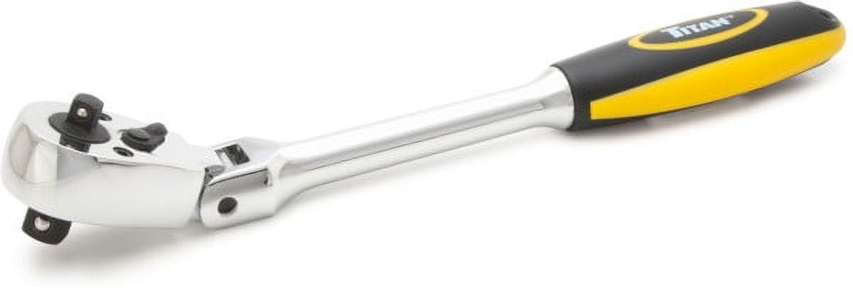 Titan 11357 1/4" & 3/8" DR DUAL/FLEX HEAD RATCHET - Walmart.com