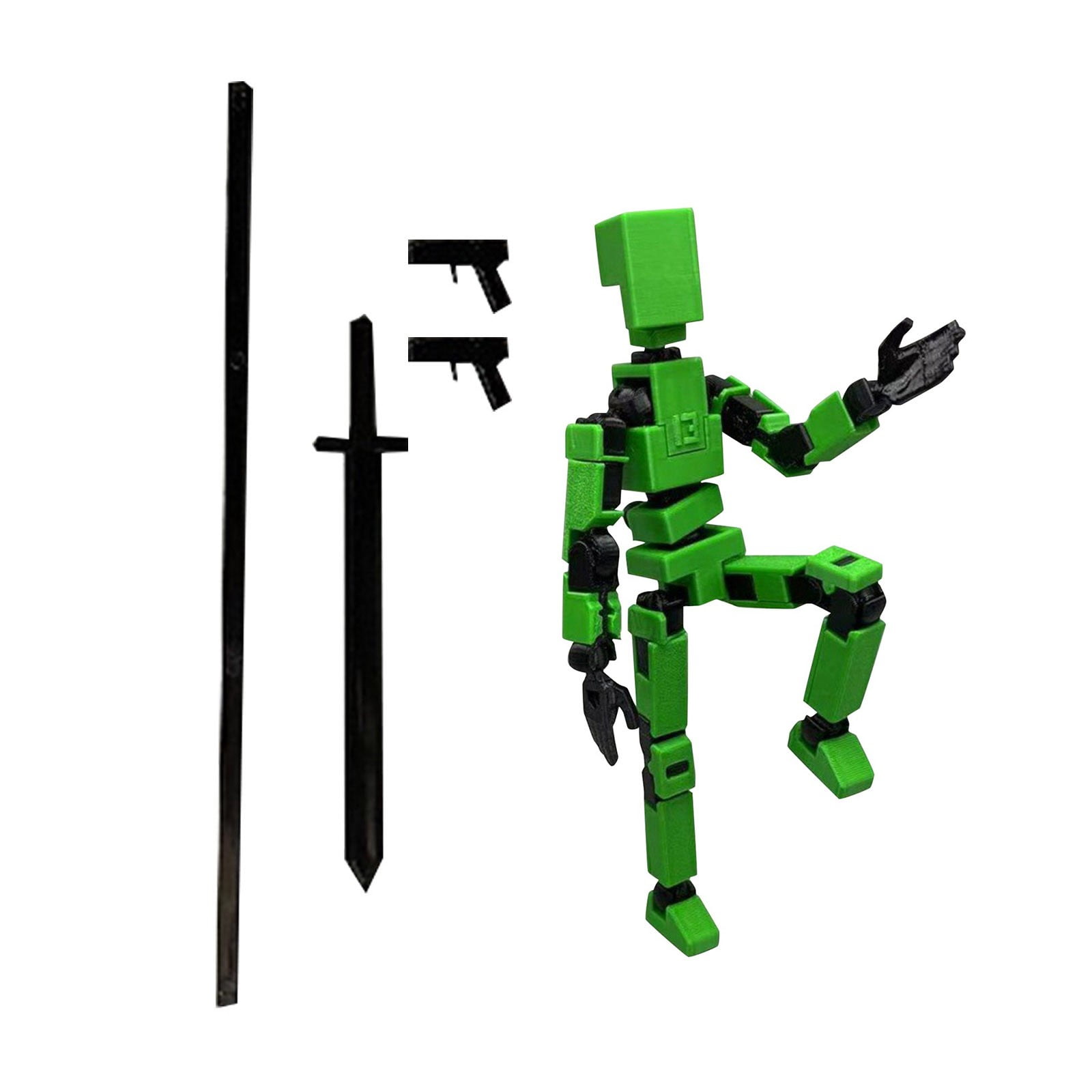 Titan 13 3D Printed Movable Toy,6 Inch Stop Action Animation Multi ...