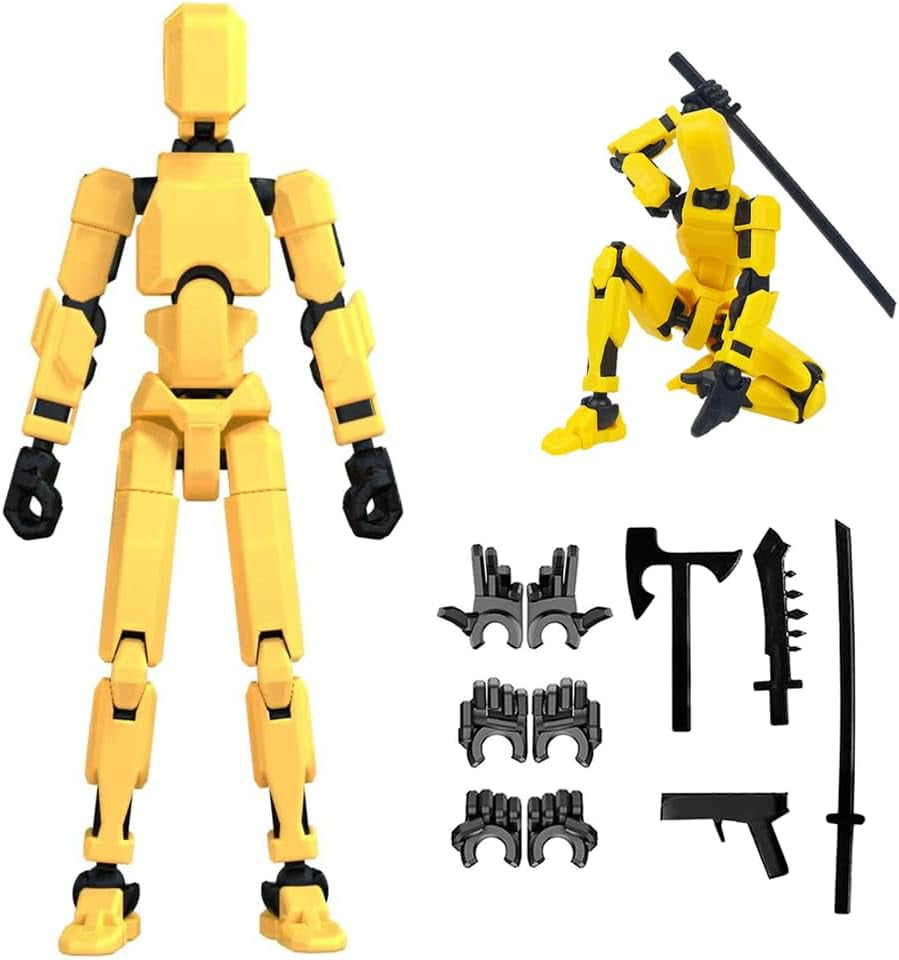 Titan 13 Action Figure,2025 New Lucky Robot 13 Action Figure,3D Printed ...