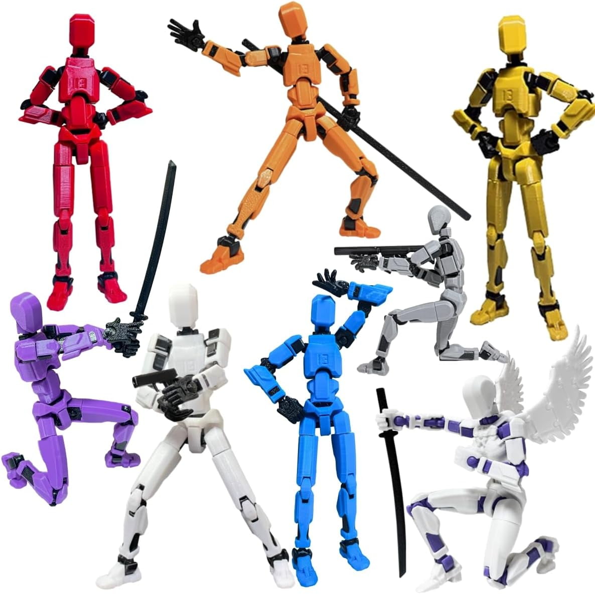 Titan 13 Action Figure, 3D Printed Mannequin Toys PVC Action Model ...