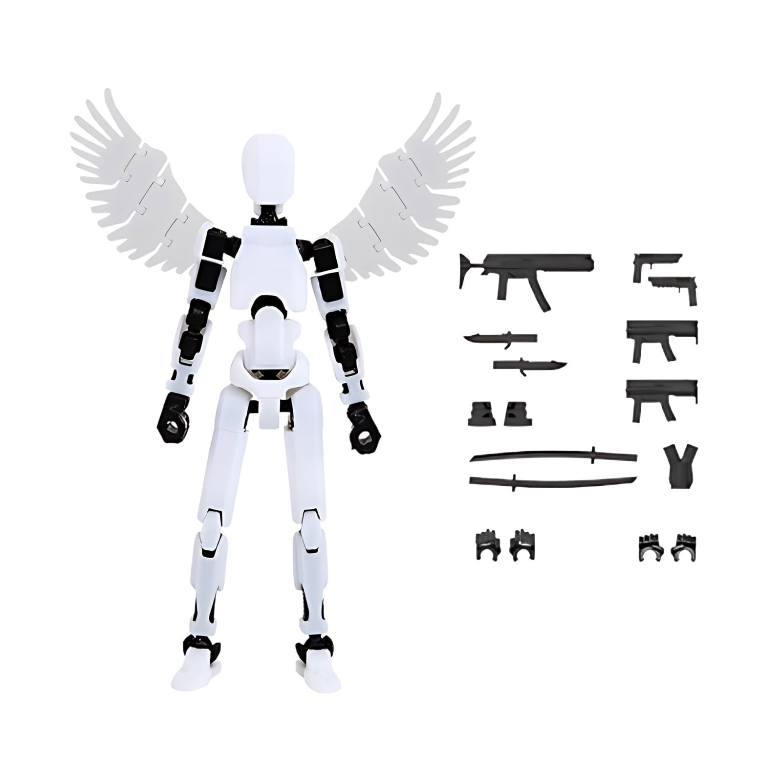 13 Action Figure, 3D Printed Multi-Jointed Movable, 3D Printed Action ...