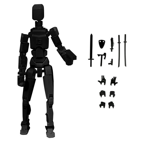 T13 Action Figure, Titan 13 Action Figure With 4 Types Of Weapons And 3 ...