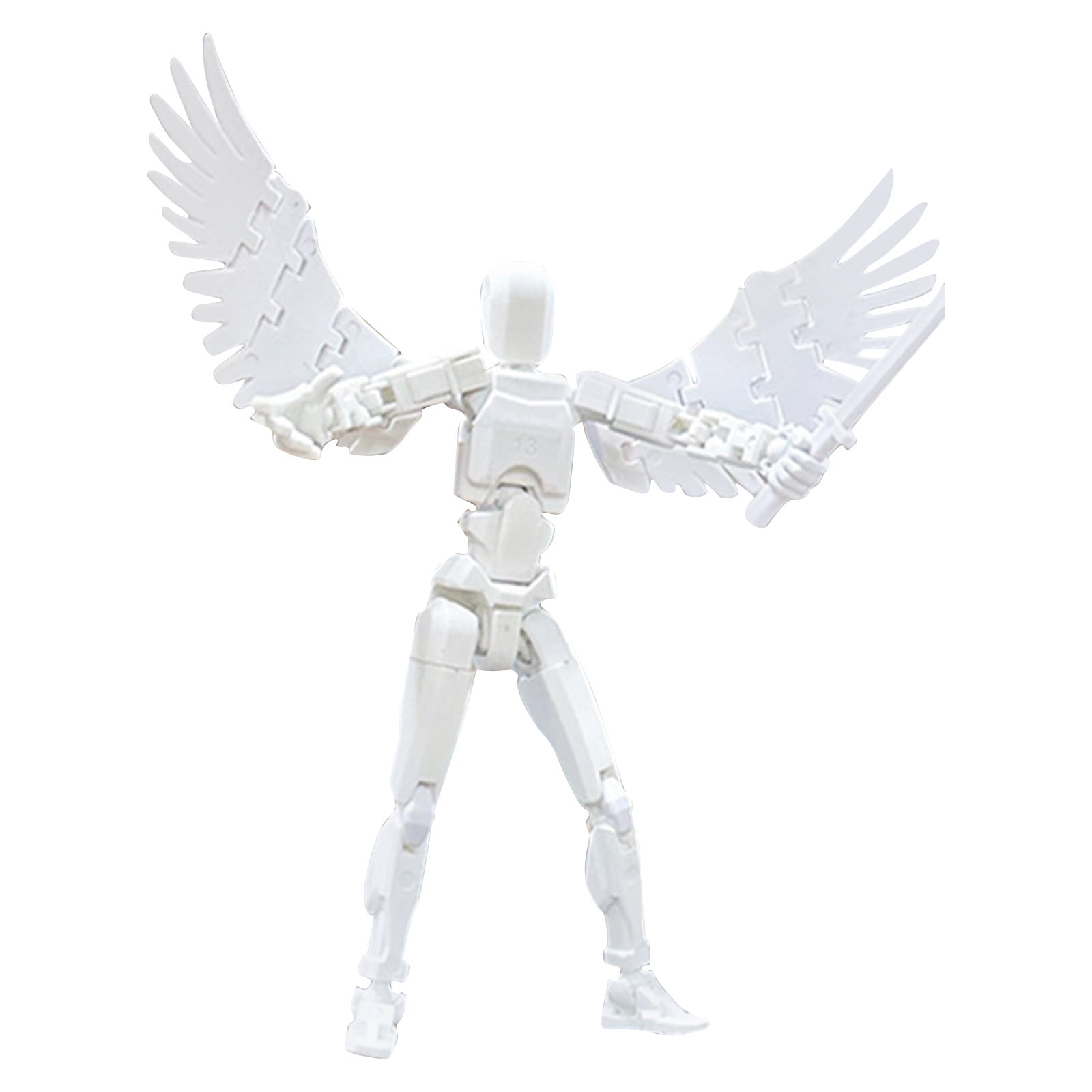 Titan 13 Action Figure, Assembly Completed 3D Printed Winged ...