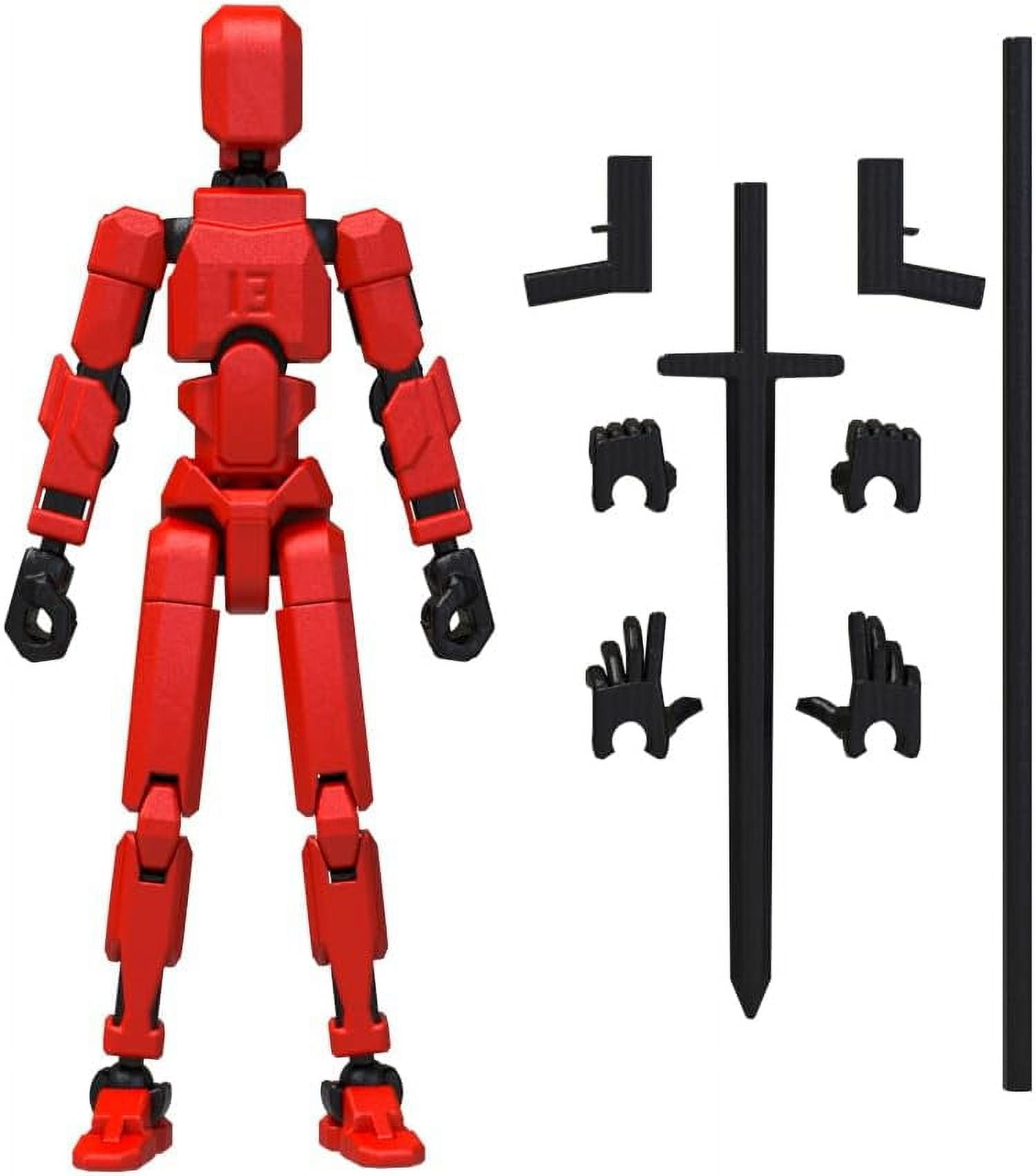 Titan 13 Action Figure ,assembly Completed Dummy Action Figure ,3d Printed Robot Fully