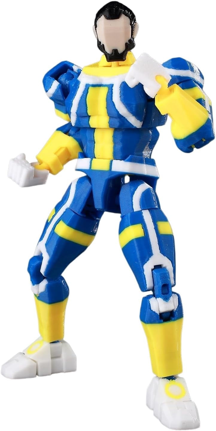 Titan 13 Action Figure Assembly Completed Movable Posable Multi-Jointed ...