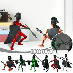 T13 Action Figure, Titan 13 Action Figure With 4 Types Of Weapons And 3 ...