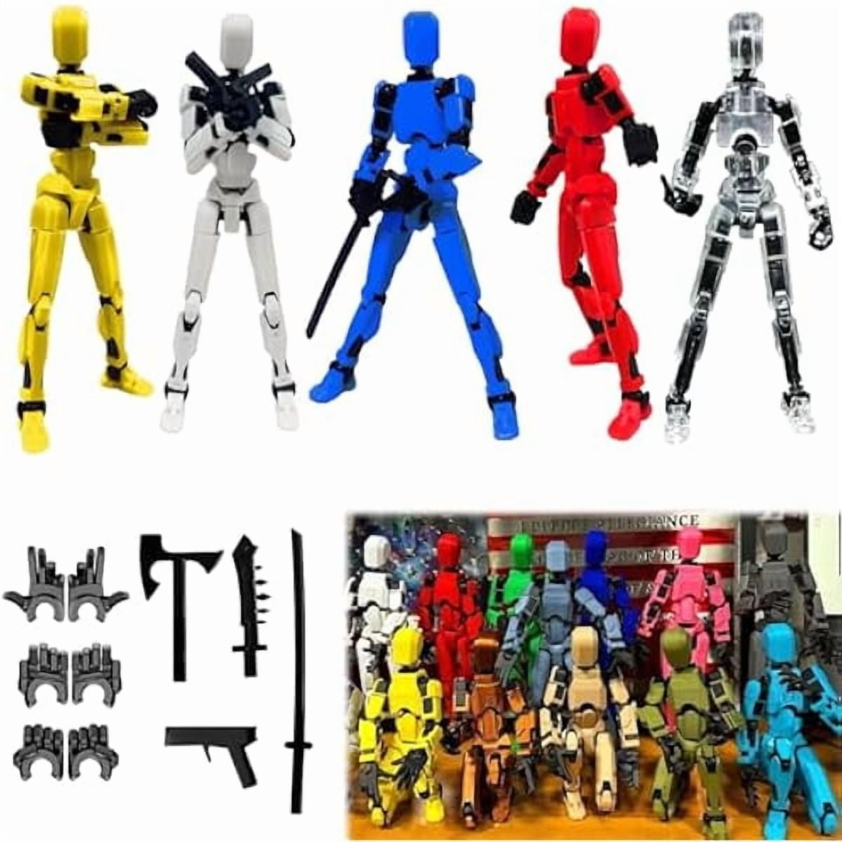 Titan 13 Action Figure, Lucky Robot 13 Action Figures, 3D Printed ...