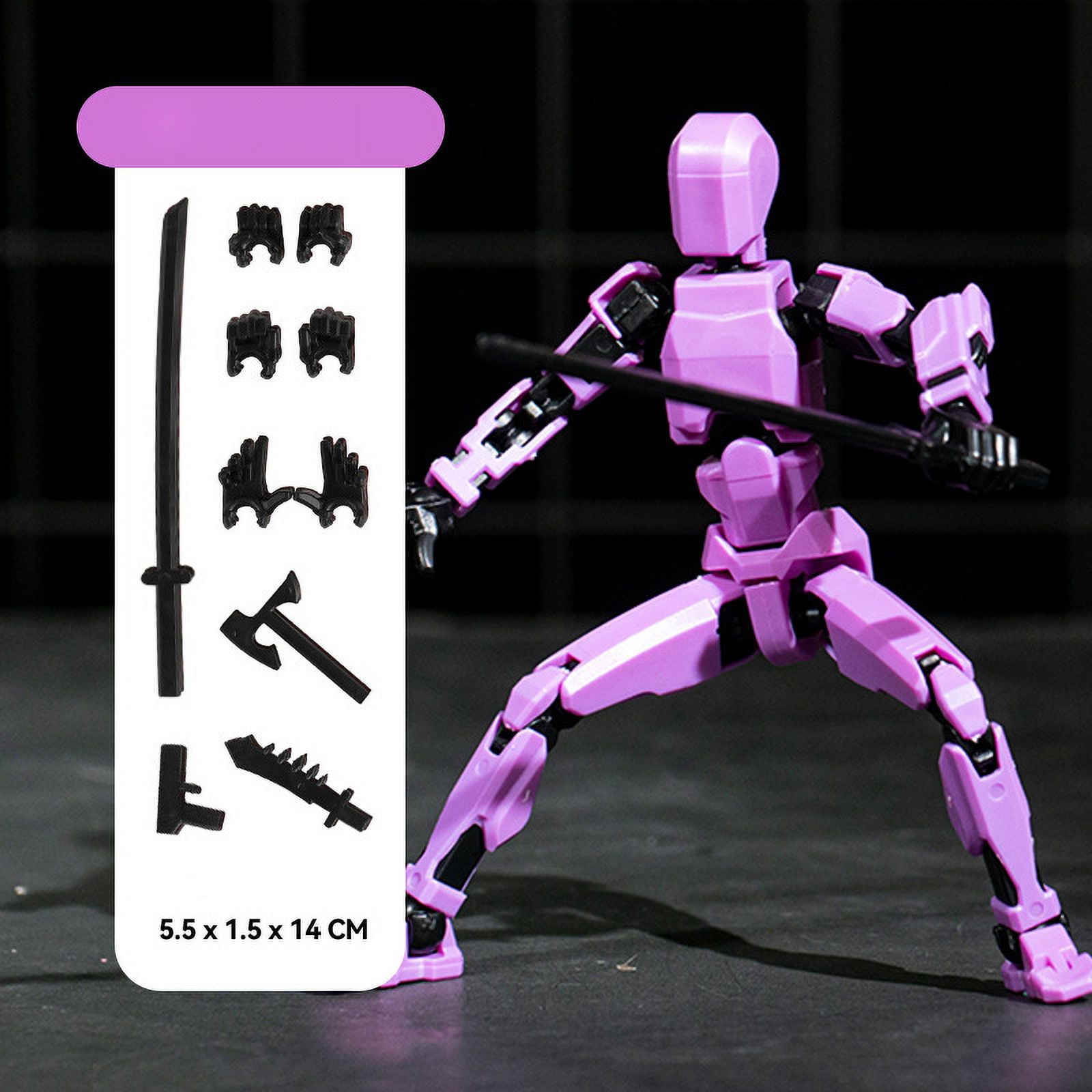 Titan 13 Action Figure Multi Joint Movable Doll 3D Printed Lucky 13 ...