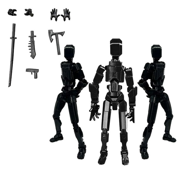 Titan 13 Action Figure, N13 Action Figures, T13 Action Figure 3D ...