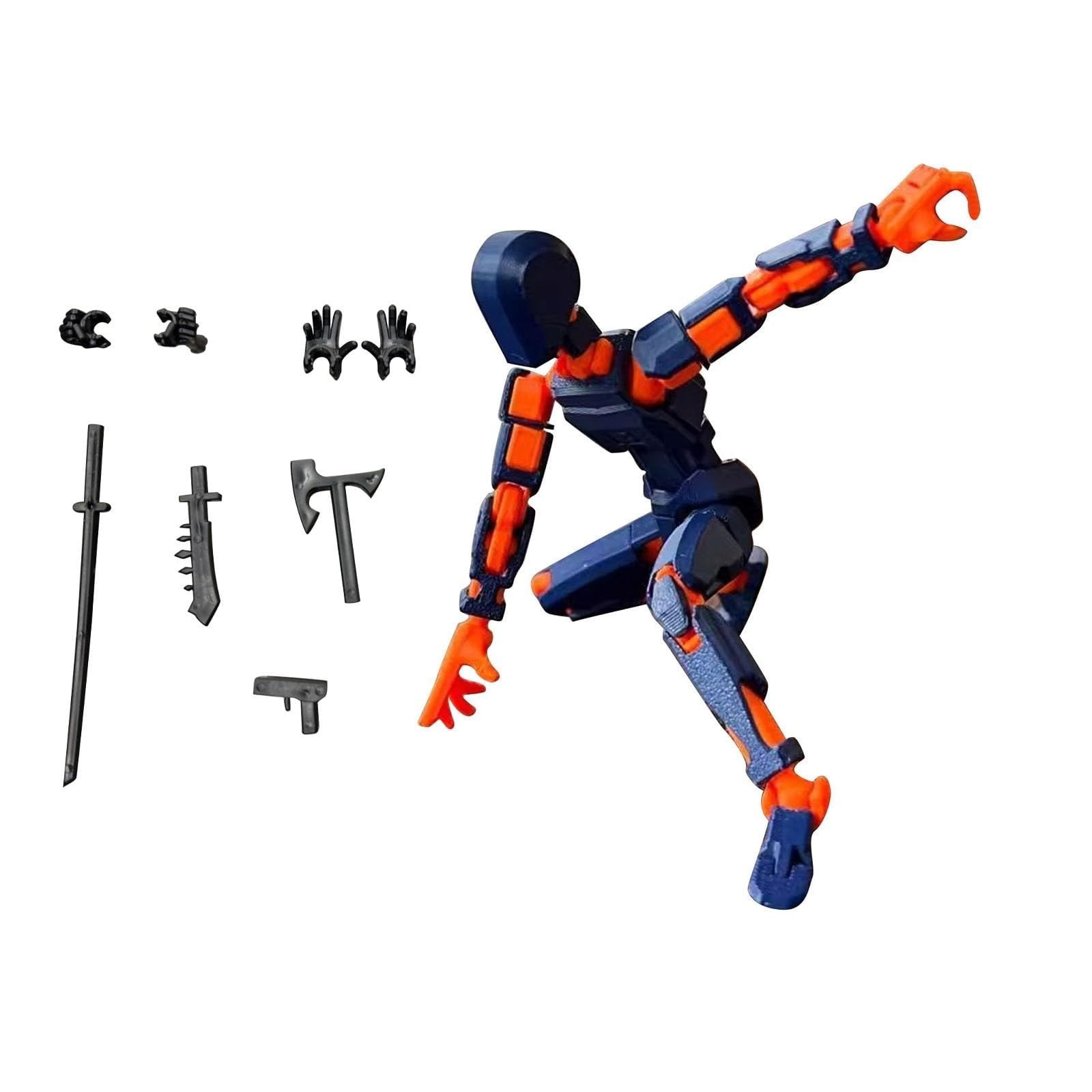 Titan 13 Action Figure T13 Action Figure 3D Printed Multi-jointed ...
