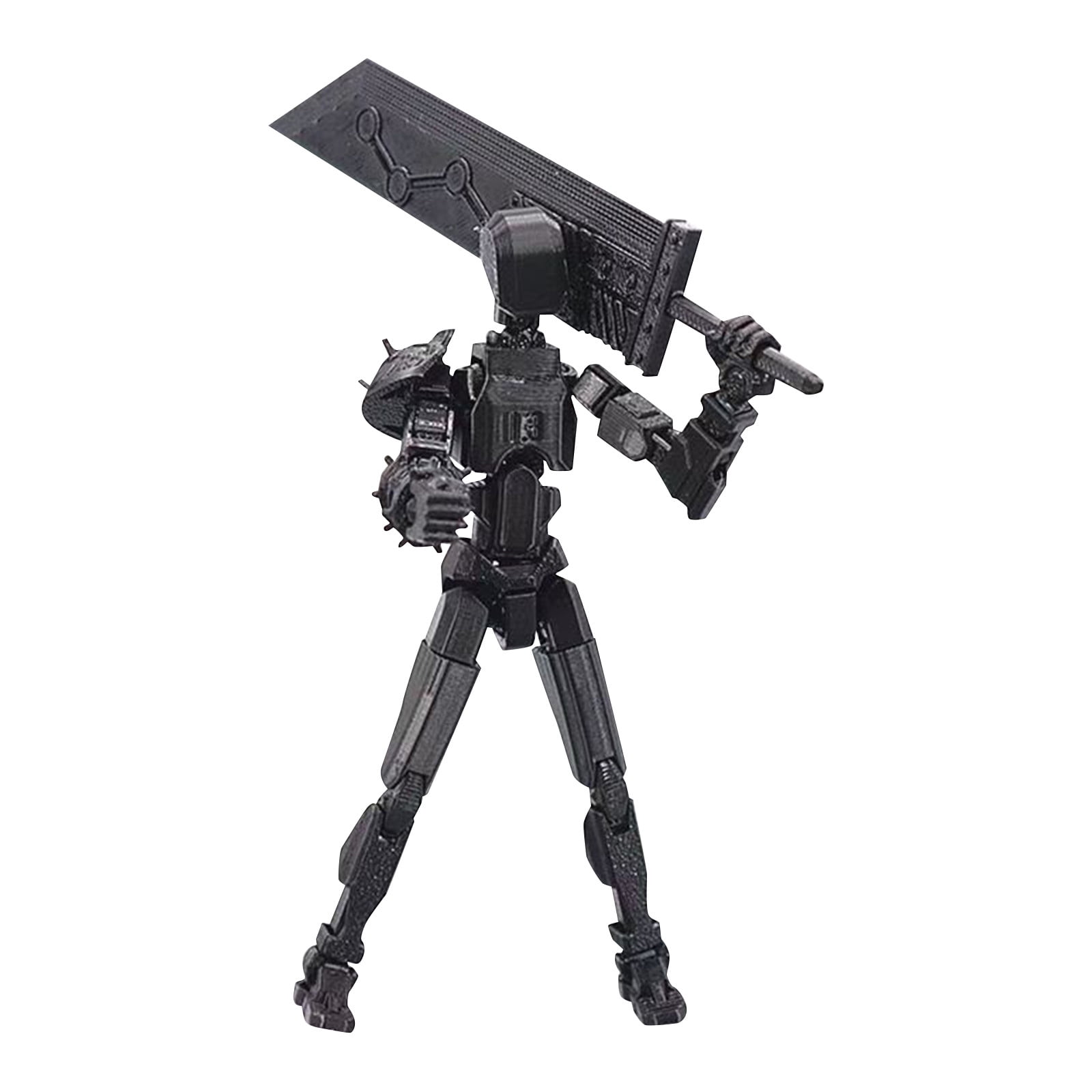 Titan 13 Action Figure,T13 Action Figure Robot,Stikbot Toys wtih Weapon ...