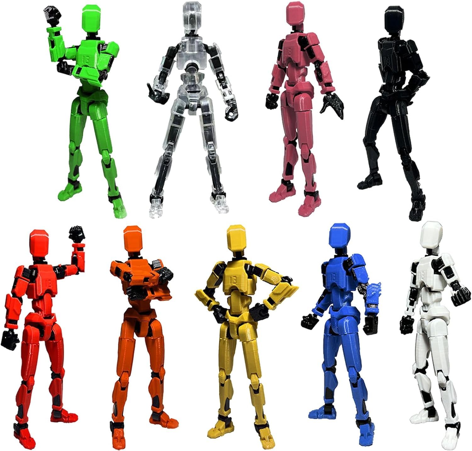Titan 13 Action Figure T13 Action Figure 3d Printed Multi Jointed Movable Articulated Robot