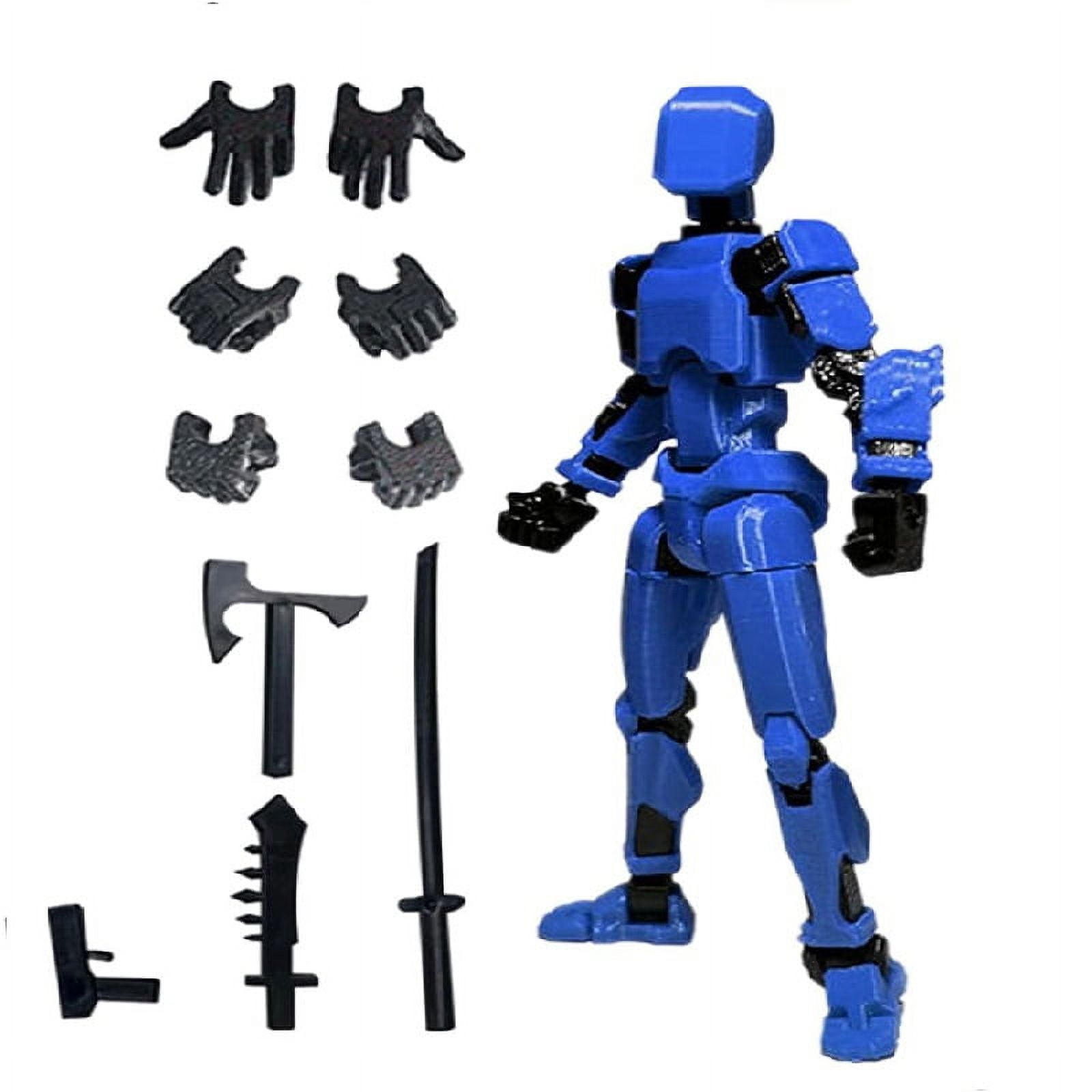 Titan 13 Action Figures T13 Figure 3D Printed Multi-Jointed Movable ...
