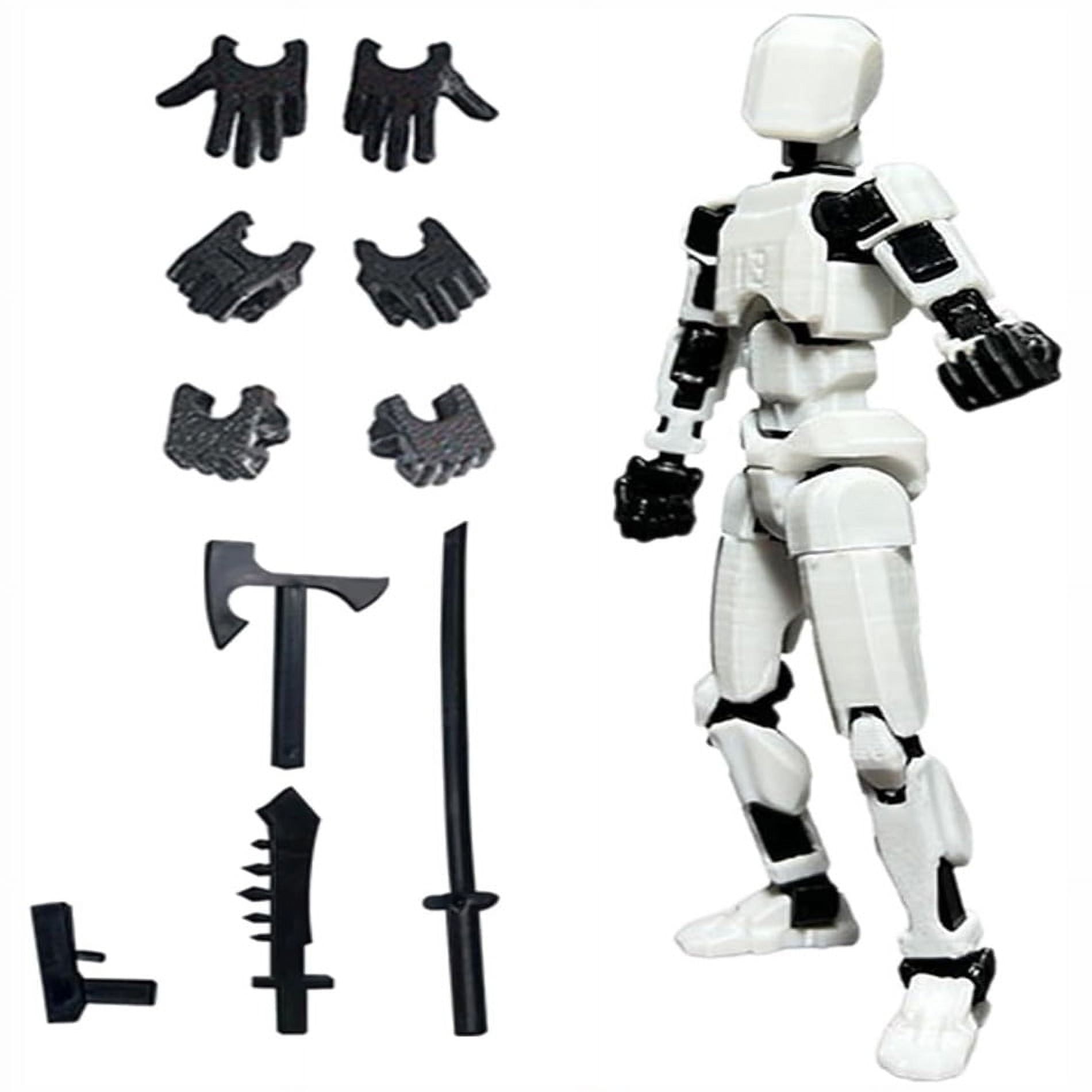 Titan 13 Action Figures T13 Figure 3D Printed Multi-Jointed Movable ...