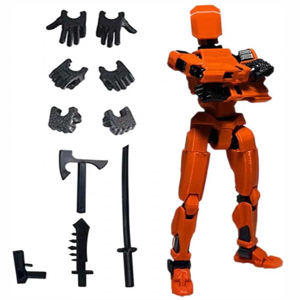 Titan 13 Action Figures T13 Figure 3D Printed Multi-Jointed Movable ...