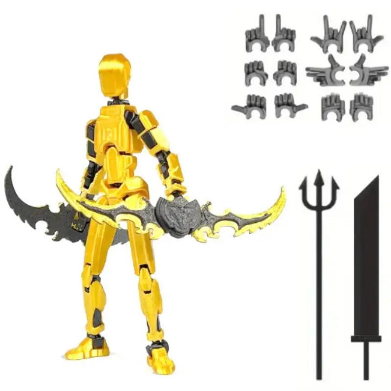 Titan 13 Multi-Jointed Action Cartoon Figure Movable Joints Assemble ...