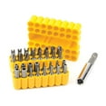 Titan 16032 Security Bit Set, 33-Piece Screwdriver Bits, Tamper Star ...