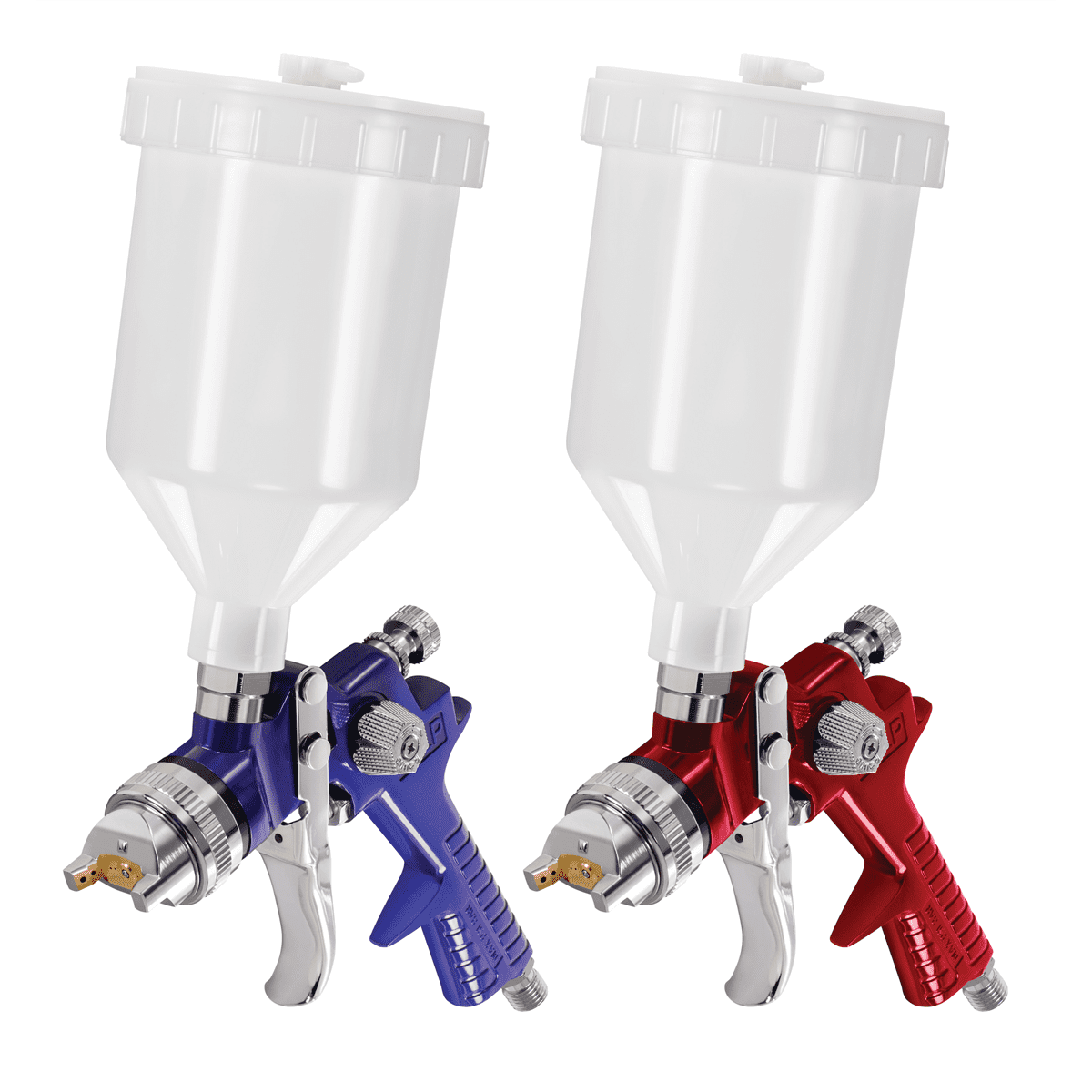 Titan 2 pc. HVLP Gravity Feed Spray Gun Set - Walmart.com