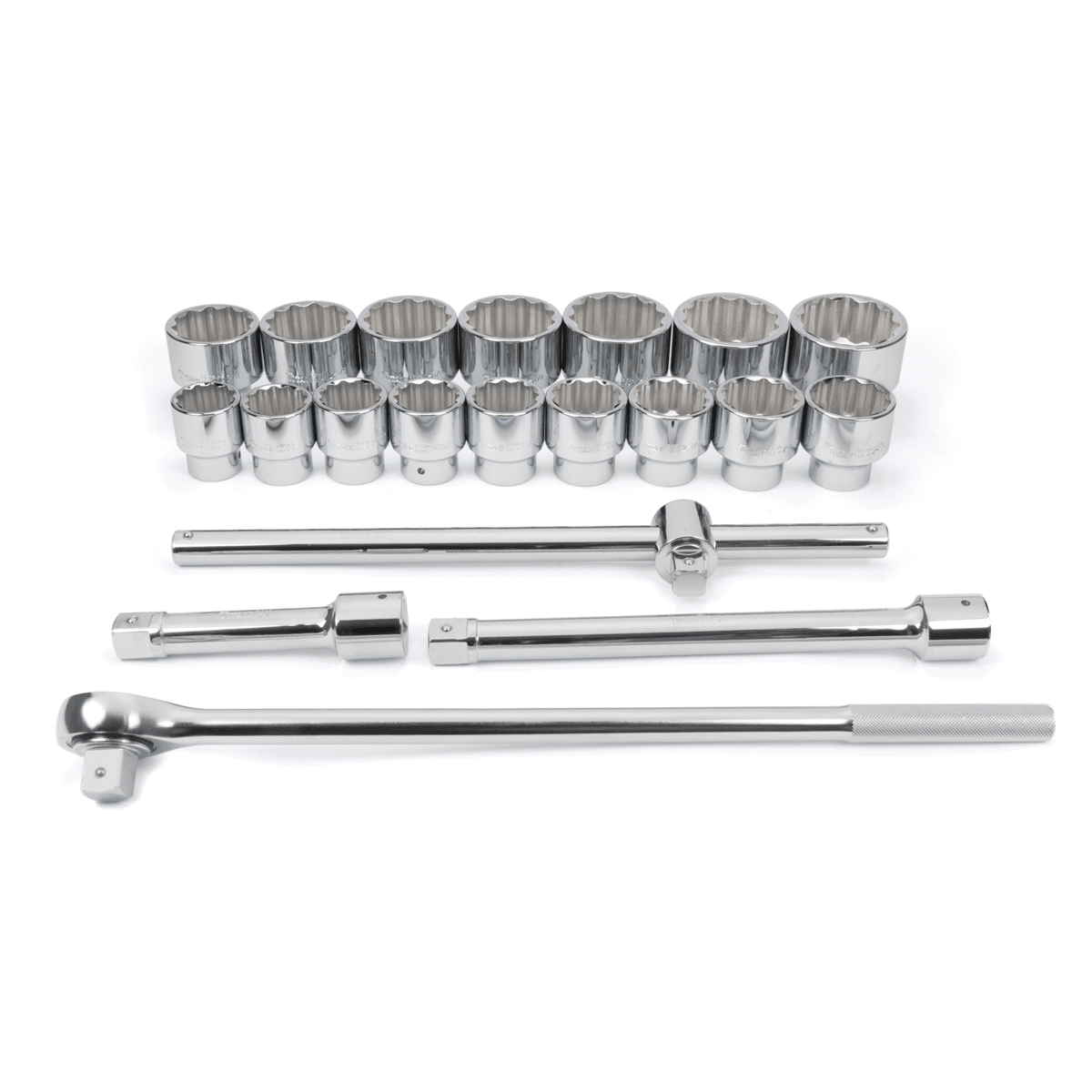 Titan 20 pc. 1 in. Dr SAE Socket Set - Walmart.com