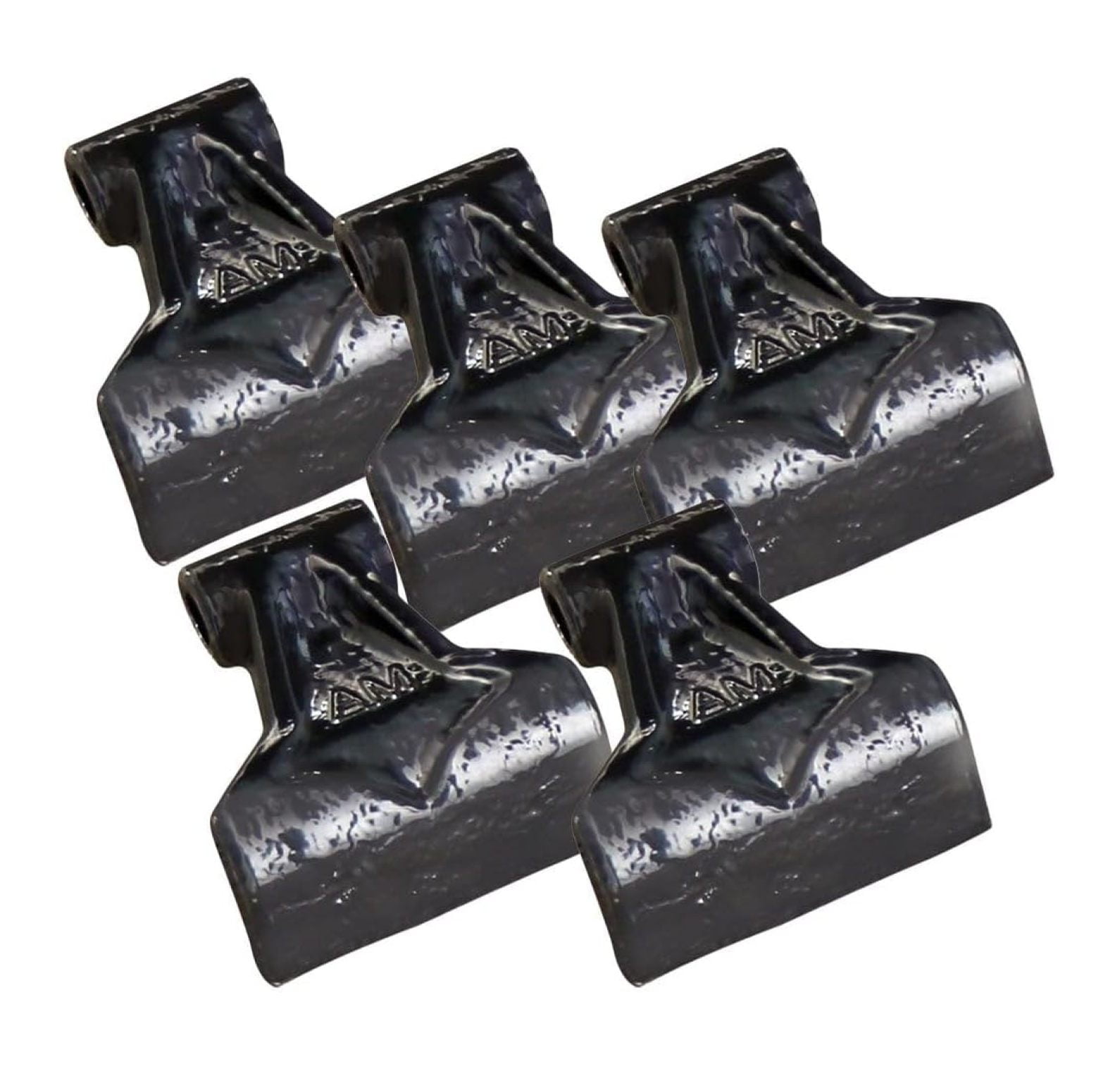 Titan 3" Wide Replacement Steel Flail Hammer Blade for Tractor Mowers 5 ...