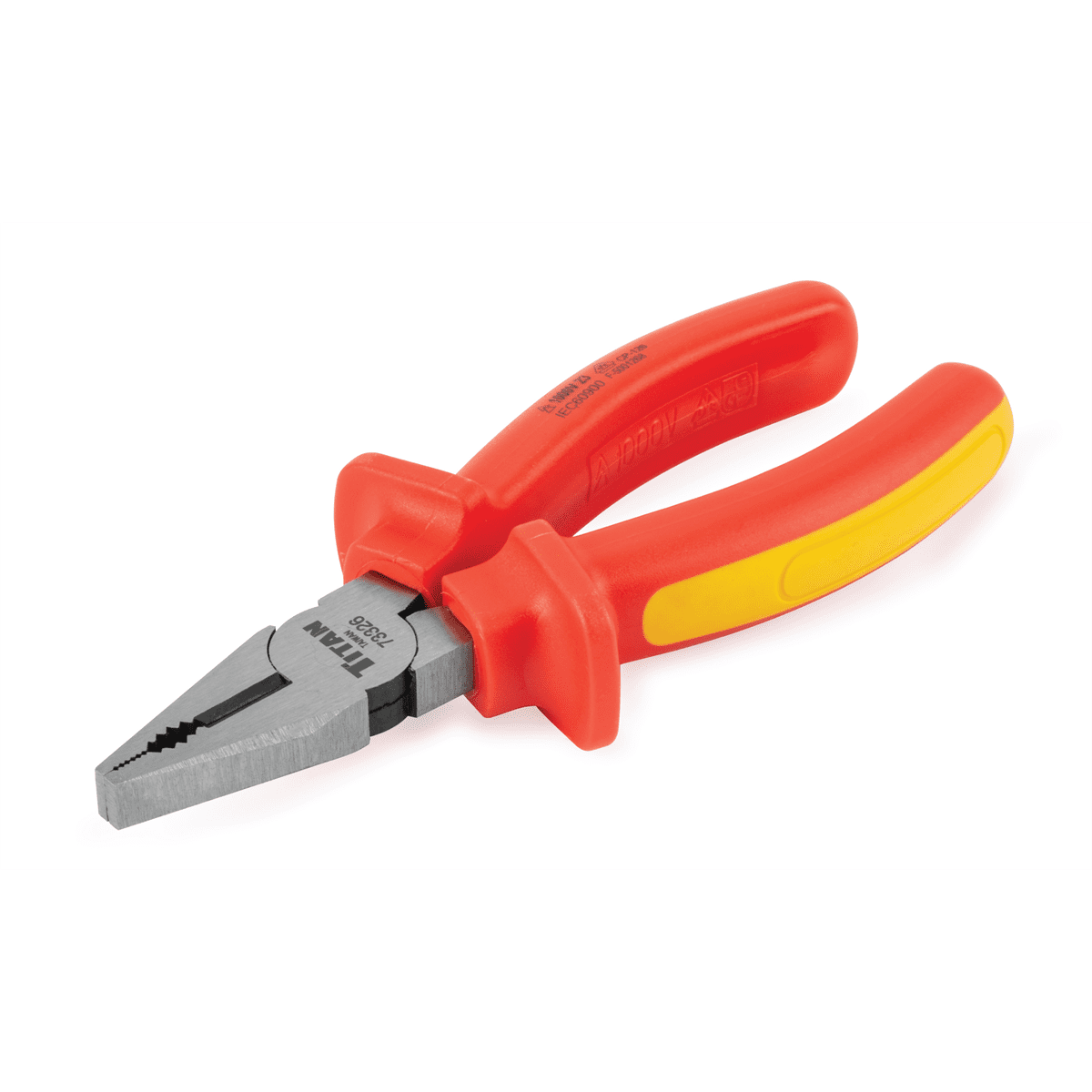 Titan 6 in. Insulated Combination Pliers - Walmart.com