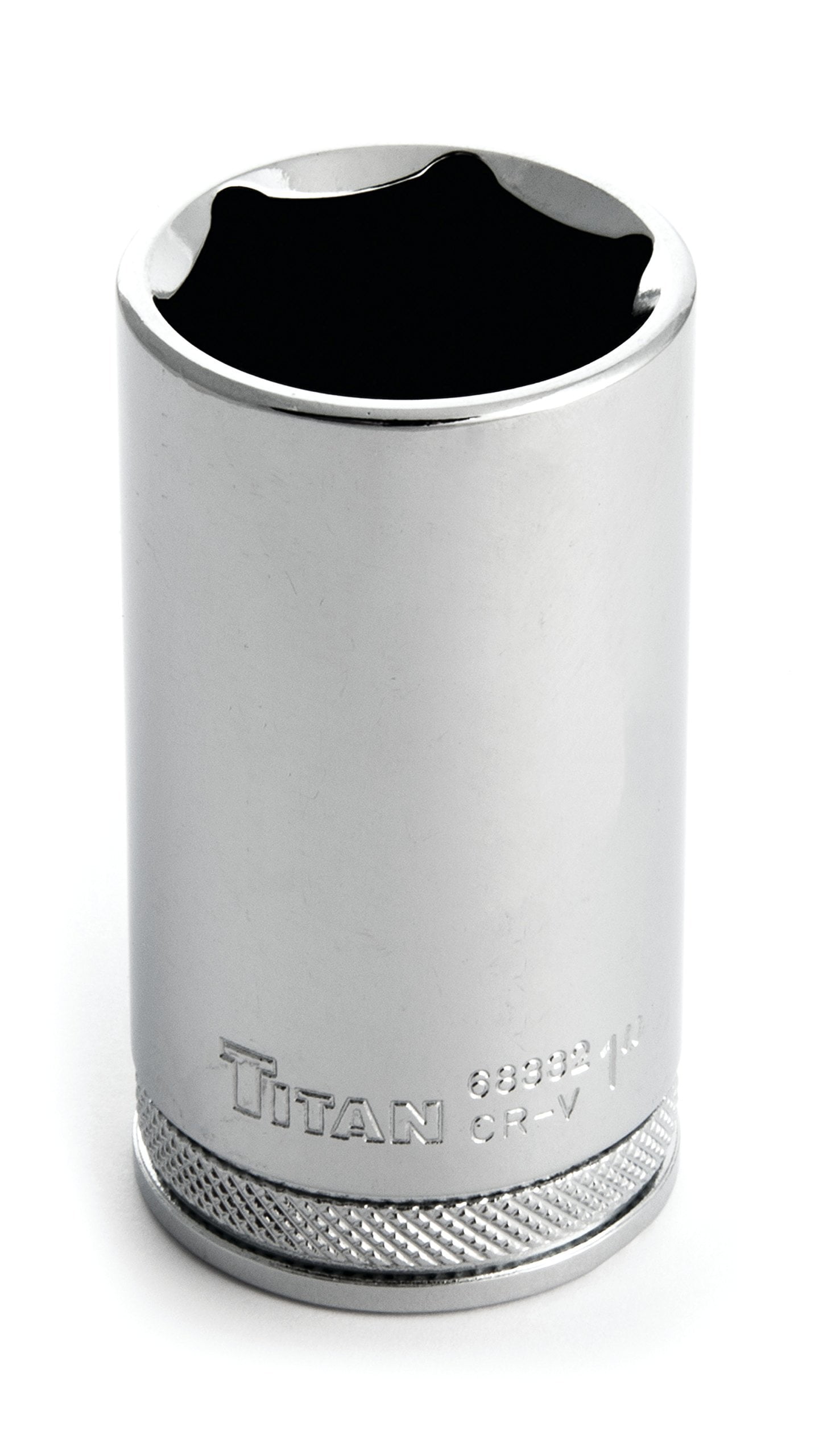 Titan 68314 7/16in 3/8in Dr. Deep Socket - Walmart.com