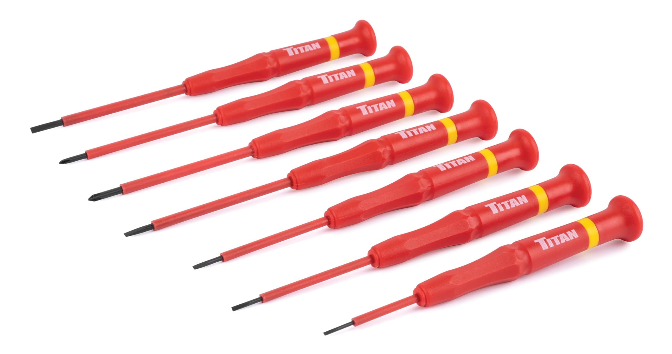 Titan 7 pc. Insulated Precision Screwdriver Set - Walmart.com