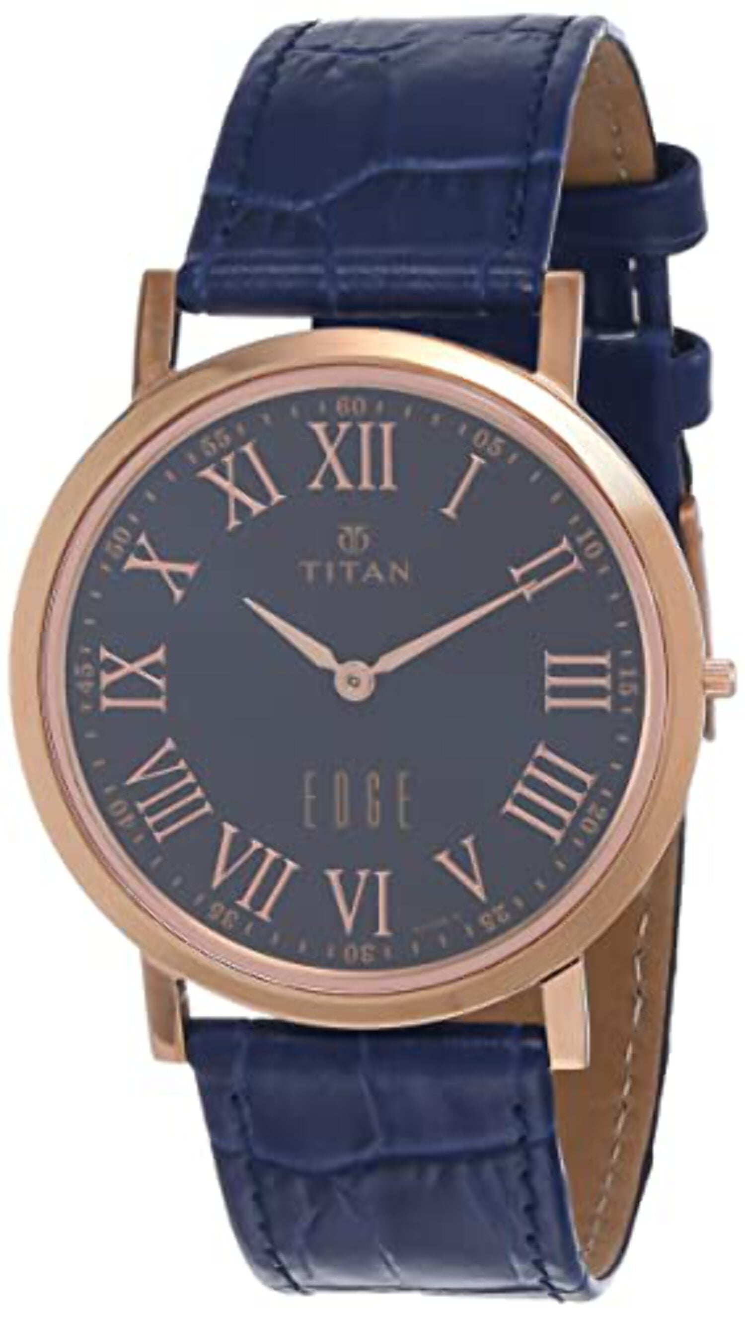 Titan Analog Blue Dial Men's Watch - NS1595WL02 - Walmart.com