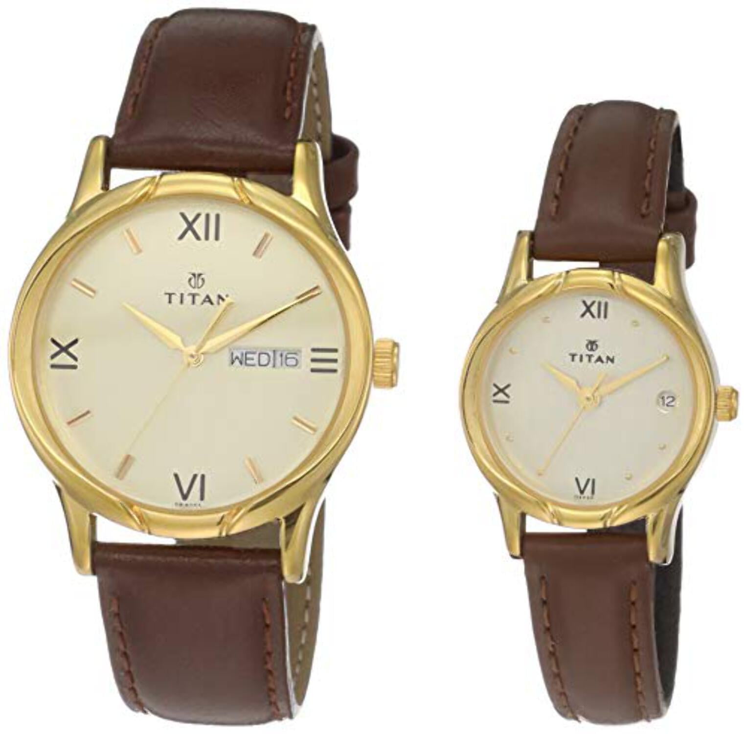 Titan Gold Watch