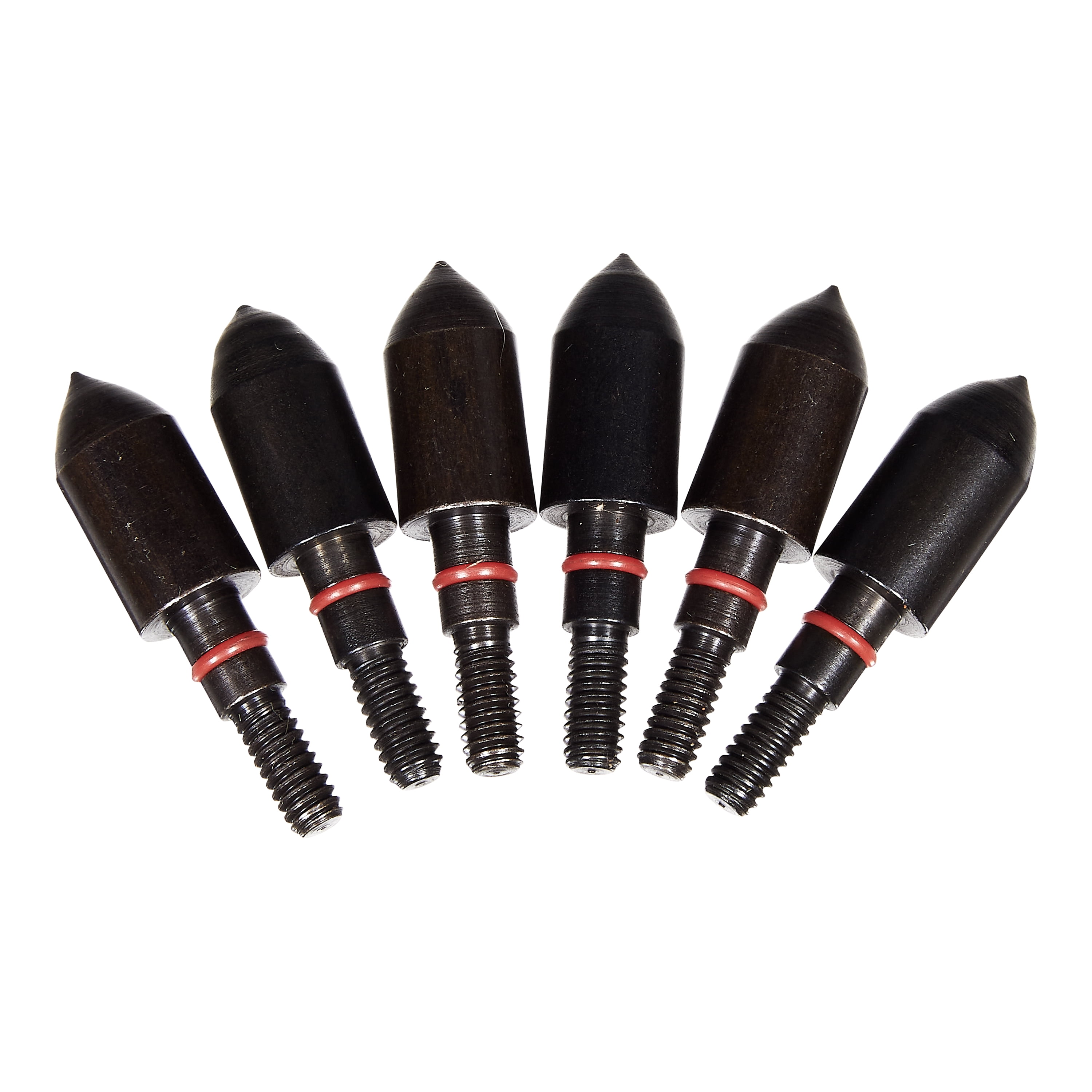 Titan Archery Stay-Tight Bullet Points, 11/32", 125-Grains, Steel, 6 ...